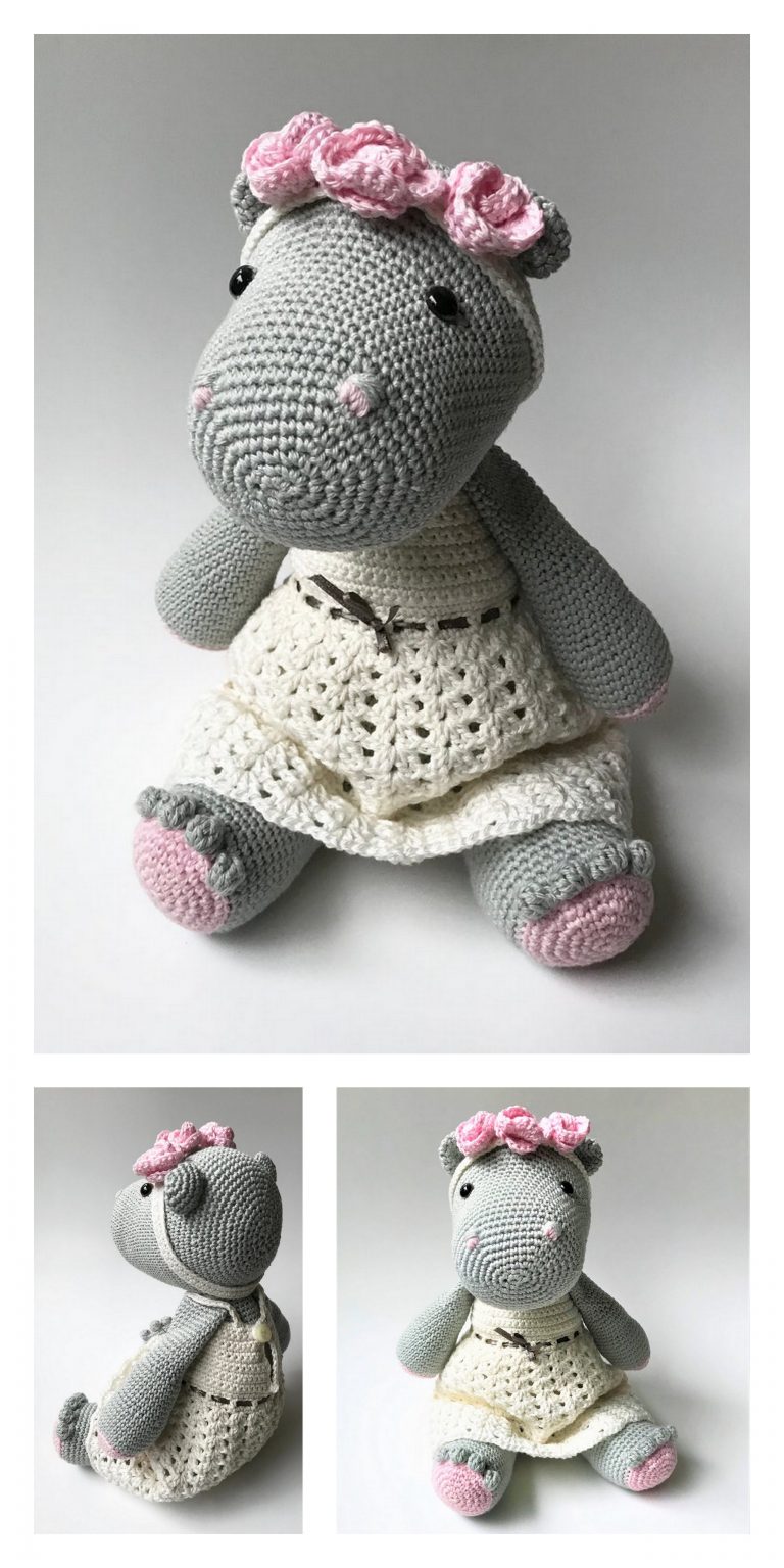 Amigurumi Cute Hippo Free Pattern - Free Amigurumi Patterns