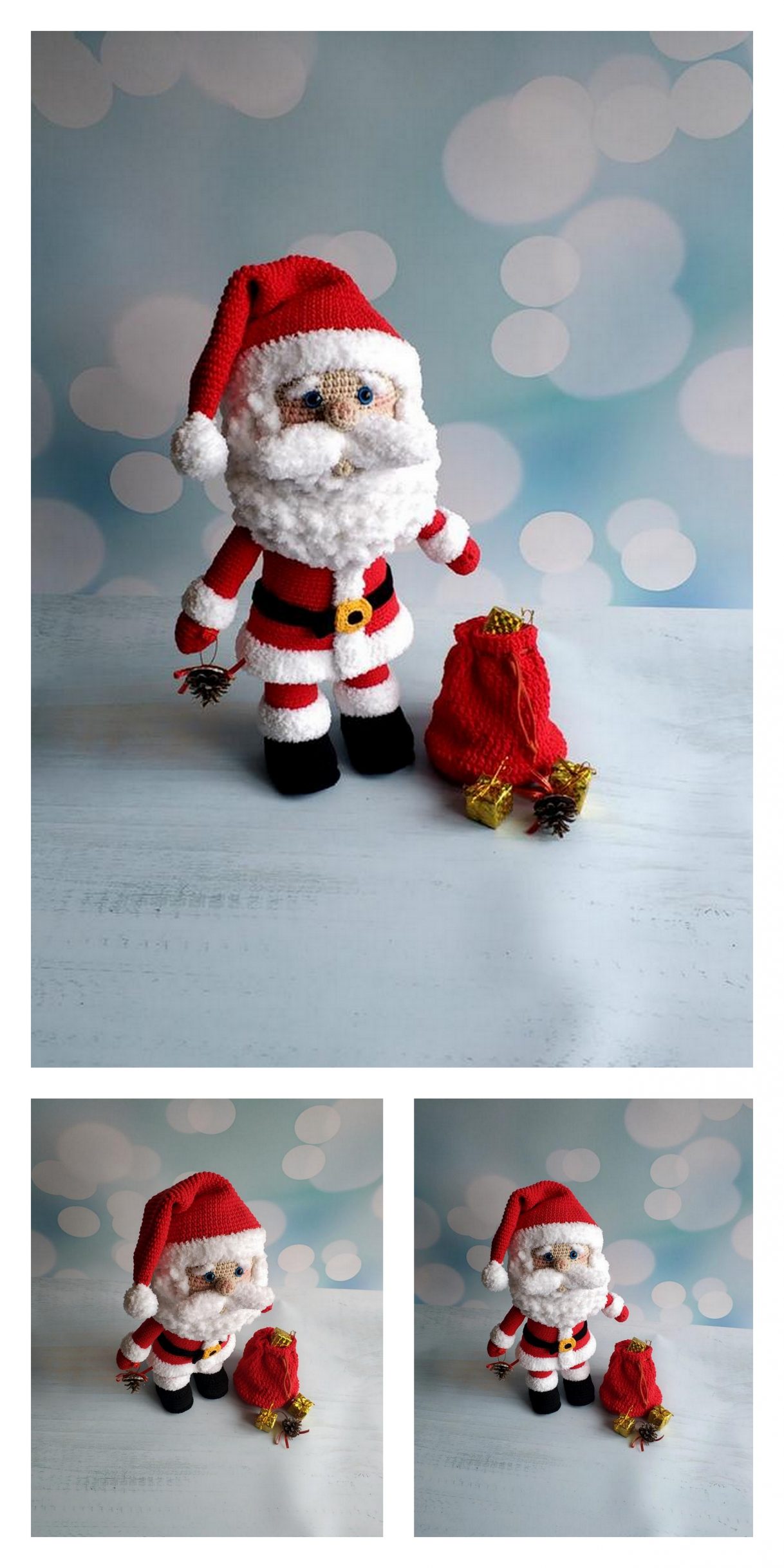 Amigurumi Small Santa Claus Free Pattern - Free Amigurumi Patterns