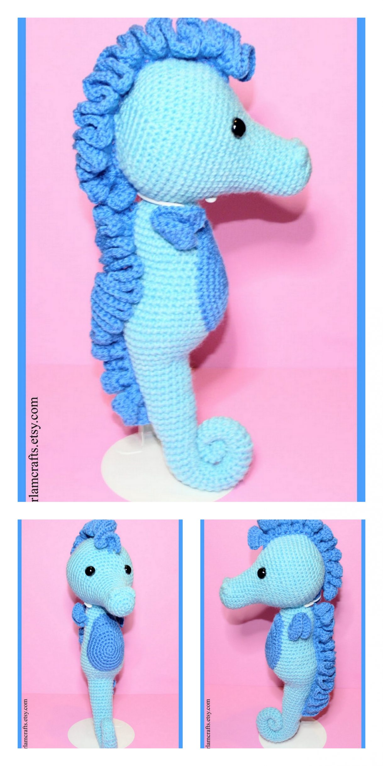 Amigurumi Seahorse Free Pattern - Free Amigurumi Patterns