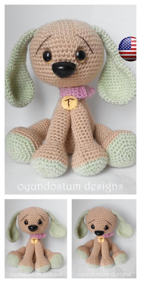 Amigurumi Small Dog Free Pattern - Free Amigurumi Patterns