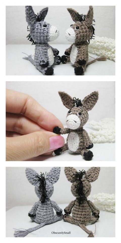 Amigurumi Cute Donkey Free Pattern – Free Amigurumi Patterns