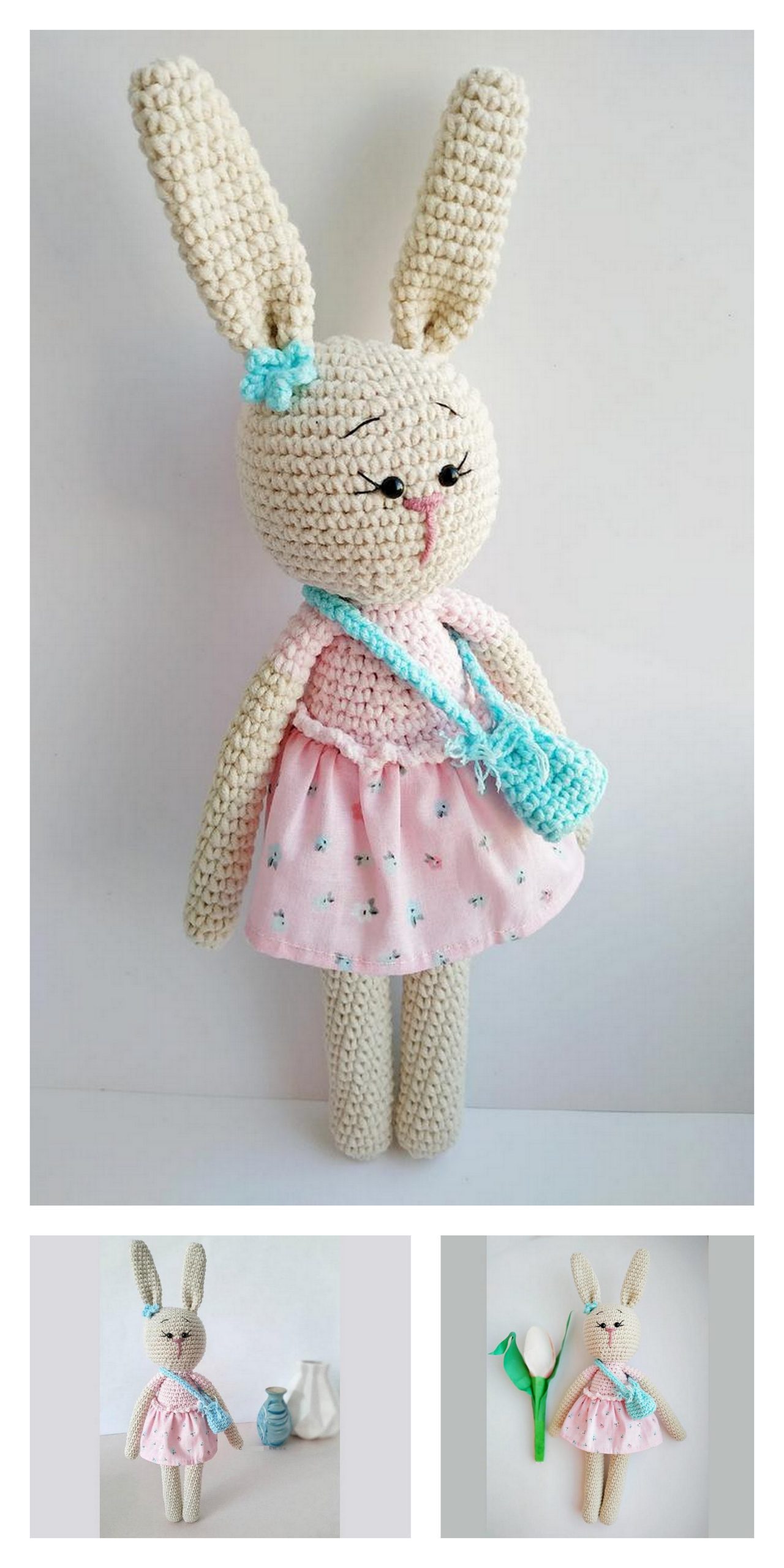 Amigurumi Spring Bunnies Free Pattern – Free Amigurumi Patterns