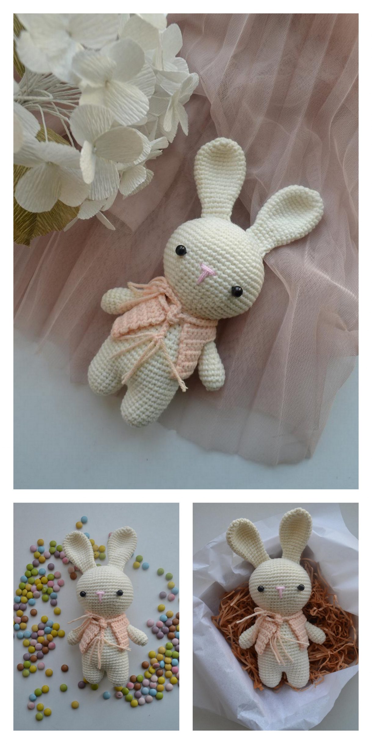 Amigurumi Spring Bunnies Free Pattern – Free Amigurumi Patterns