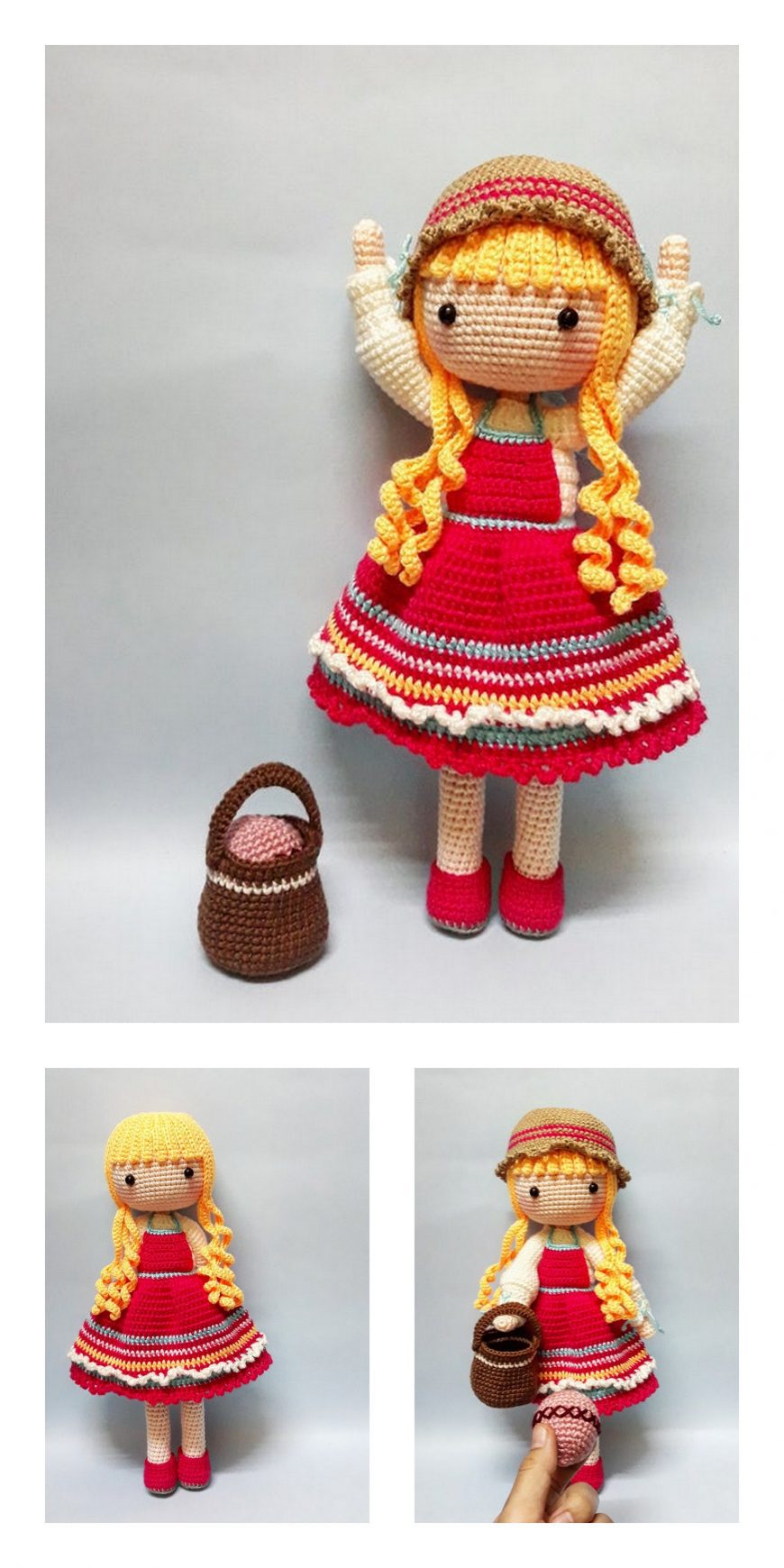 Amigurumi Amelia Doll Free Pattern – Free Amigurumi Patterns