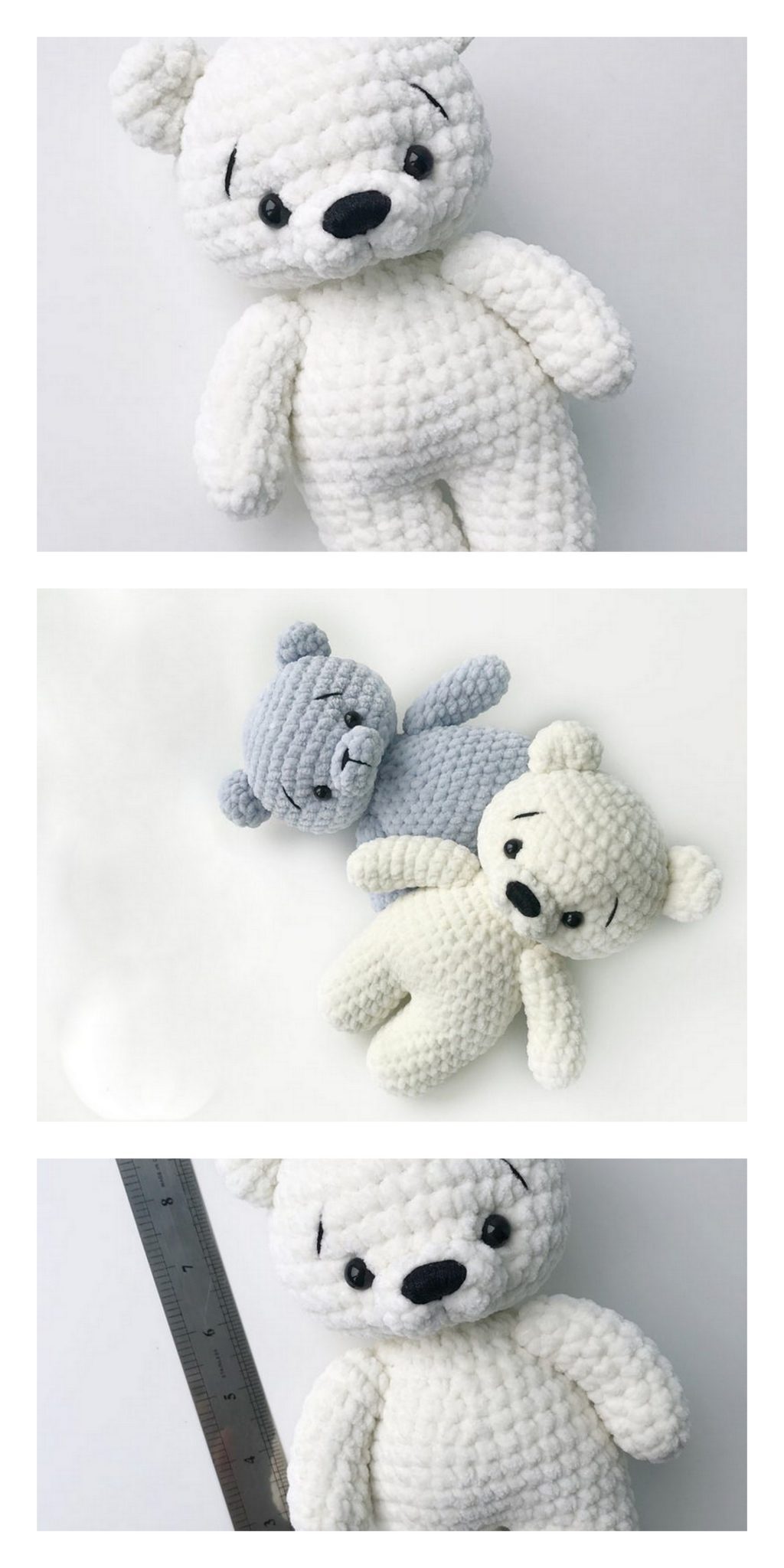 Amigurumi Cute Plush Bear Free Pattern – Free Amigurumi Patterns