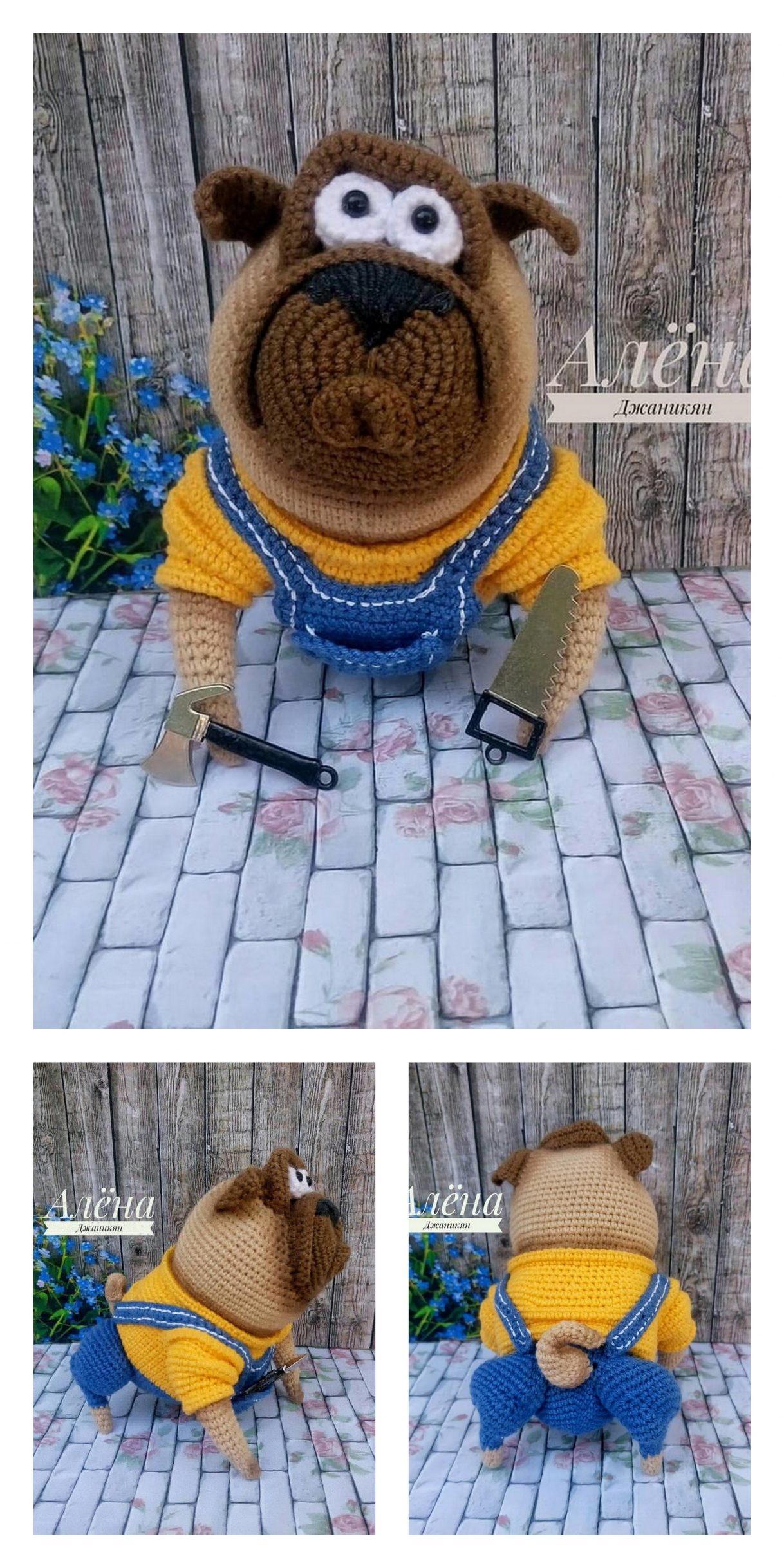 Amigurumi Pepe the Pug Free Pattern – Free Amigurumi Patterns