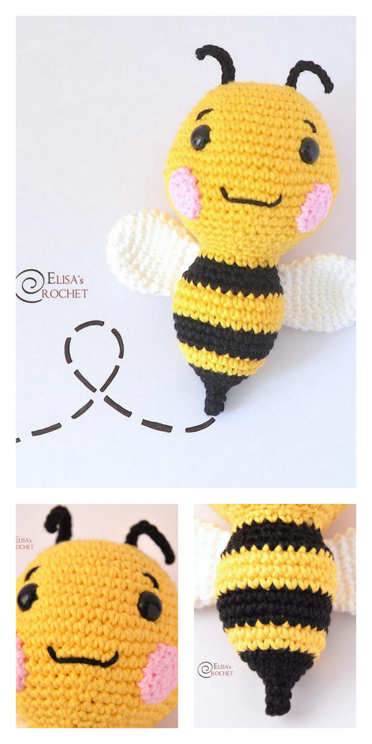 Amigurumi Little Bee Free Pattern – Free Amigurumi Patterns
