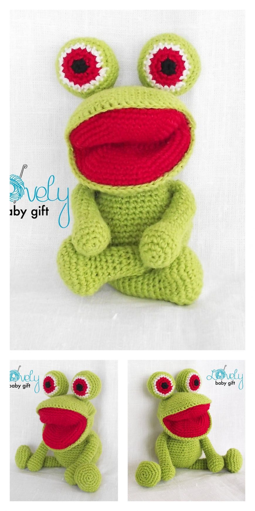 Amigurumi Swimming Frog Free Pattern – Free Amigurumi Patterns