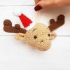 Amigurumi Christmas Ornament Crochet Elk Free Pattern - Free Amigurumi ...