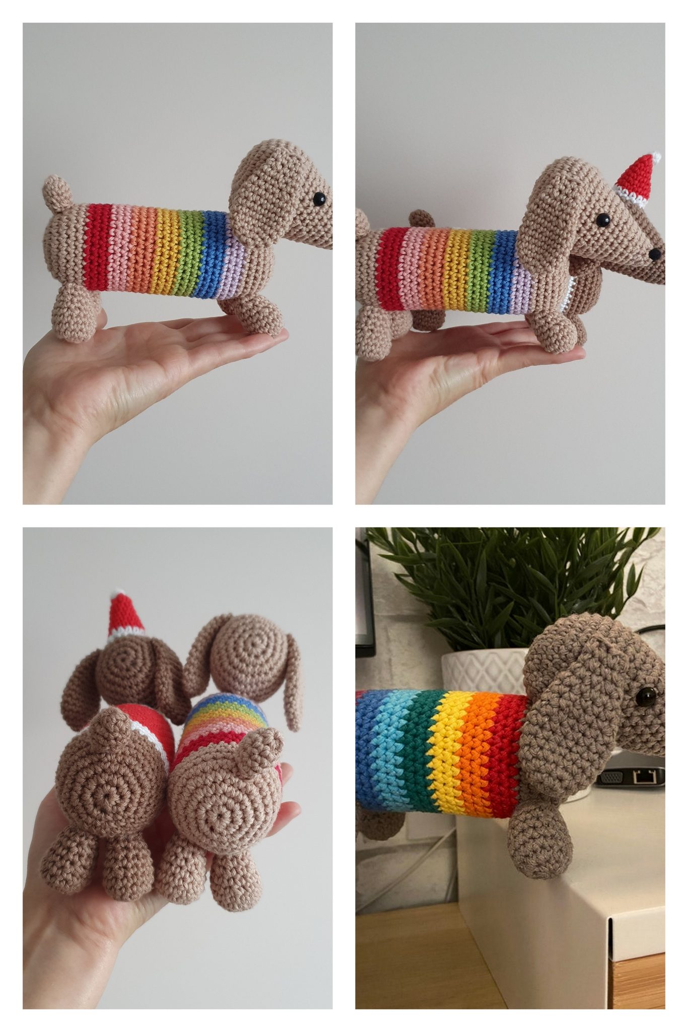 Amigurumi Little Dachshund Dog Pattern – 1 – Free Amigurumi Patterns