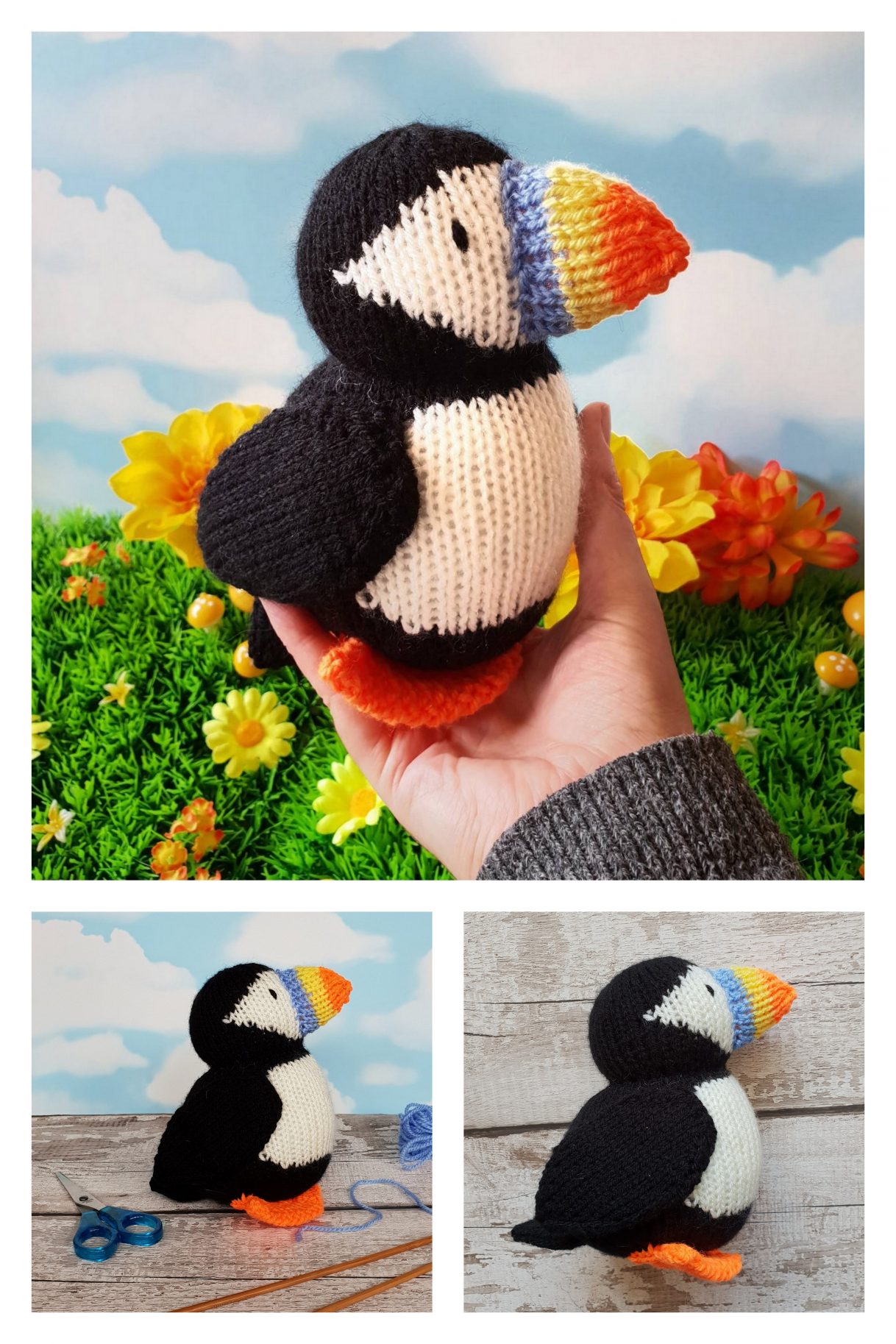 Amigurumi Puffin Free Pattern -1 – Free Amigurumi Patterns