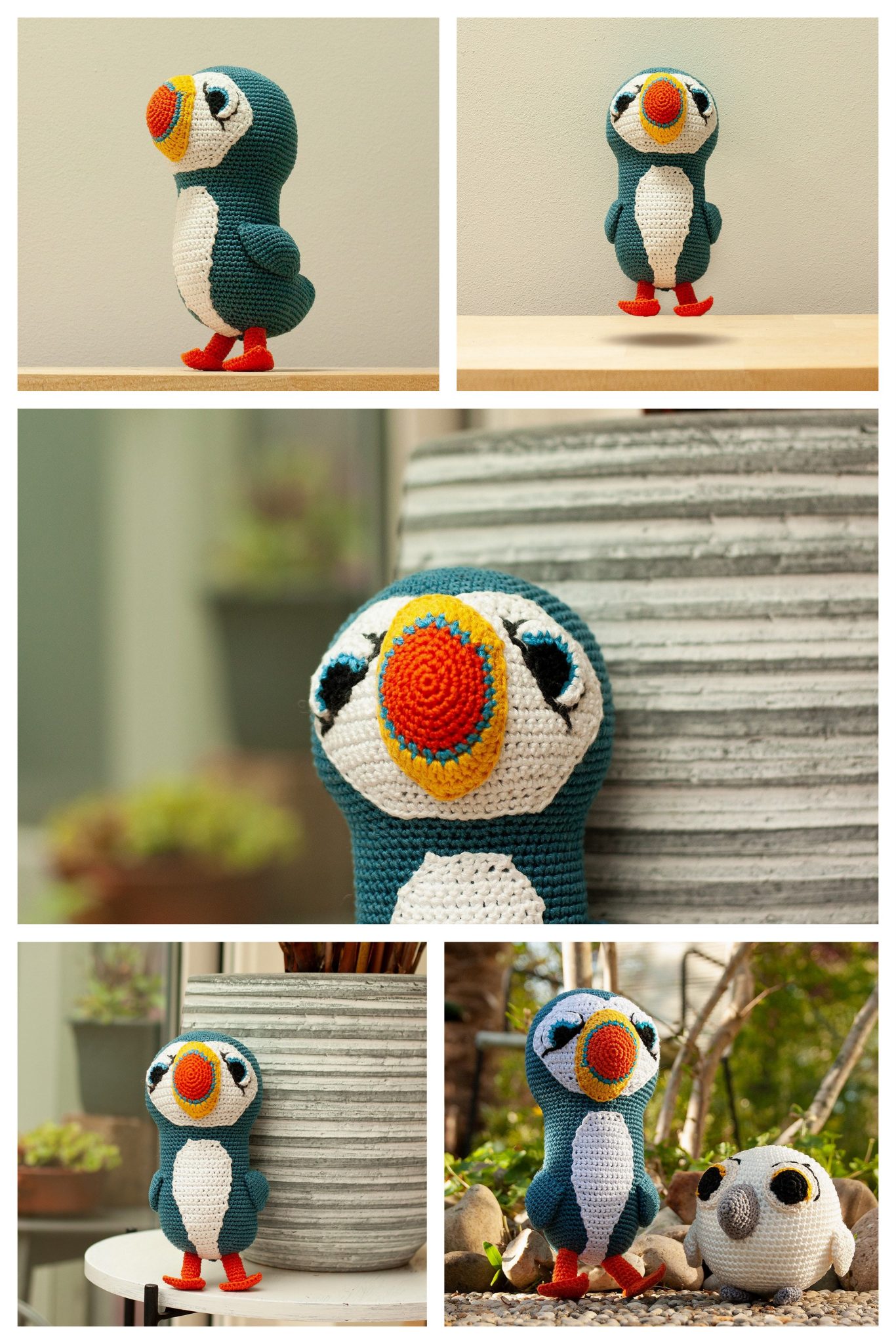 Amigurumi Puffin Free Pattern -1 – Free Amigurumi Patterns