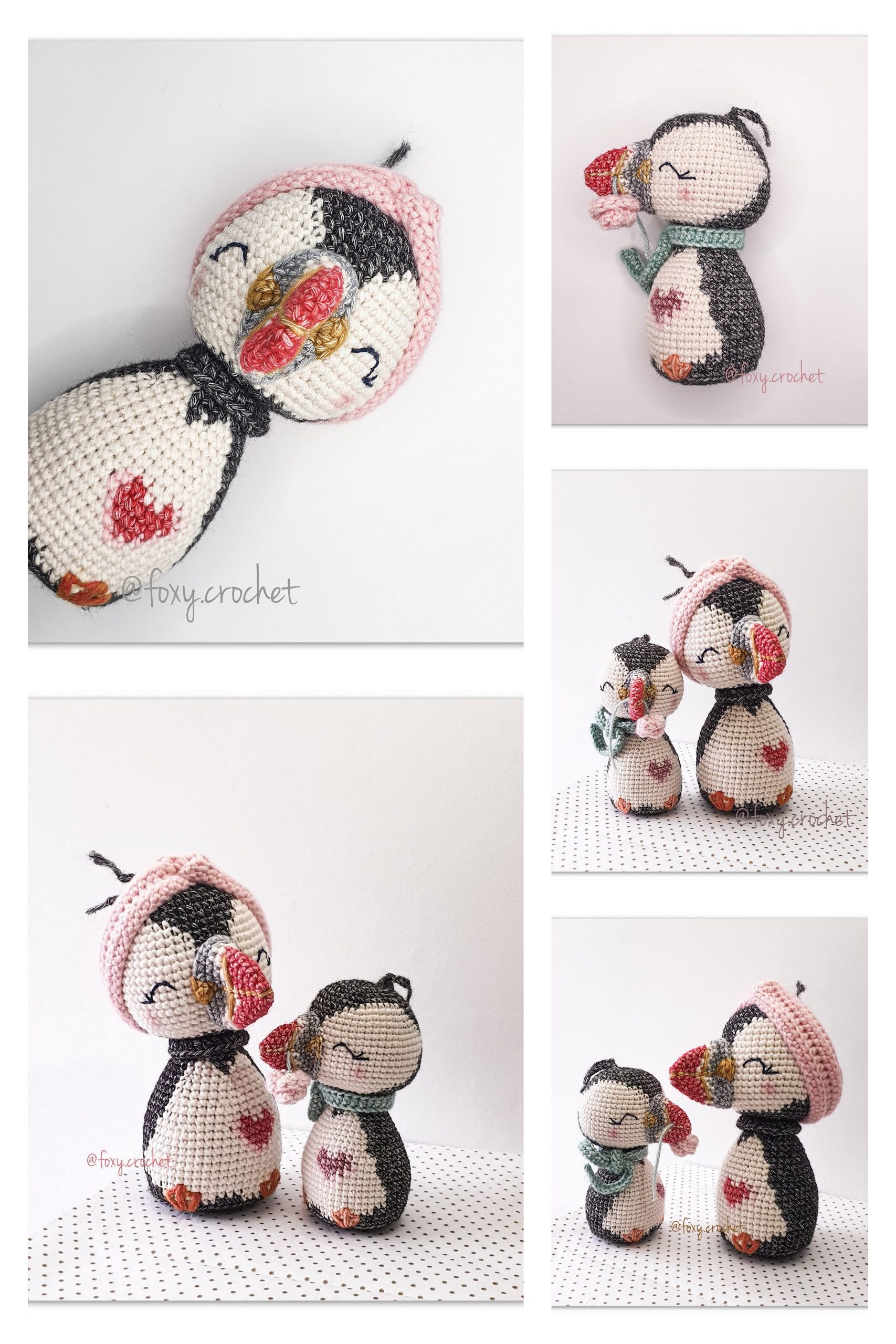 Amigurumi Puffin Free Pattern -1 – Free Amigurumi Patterns