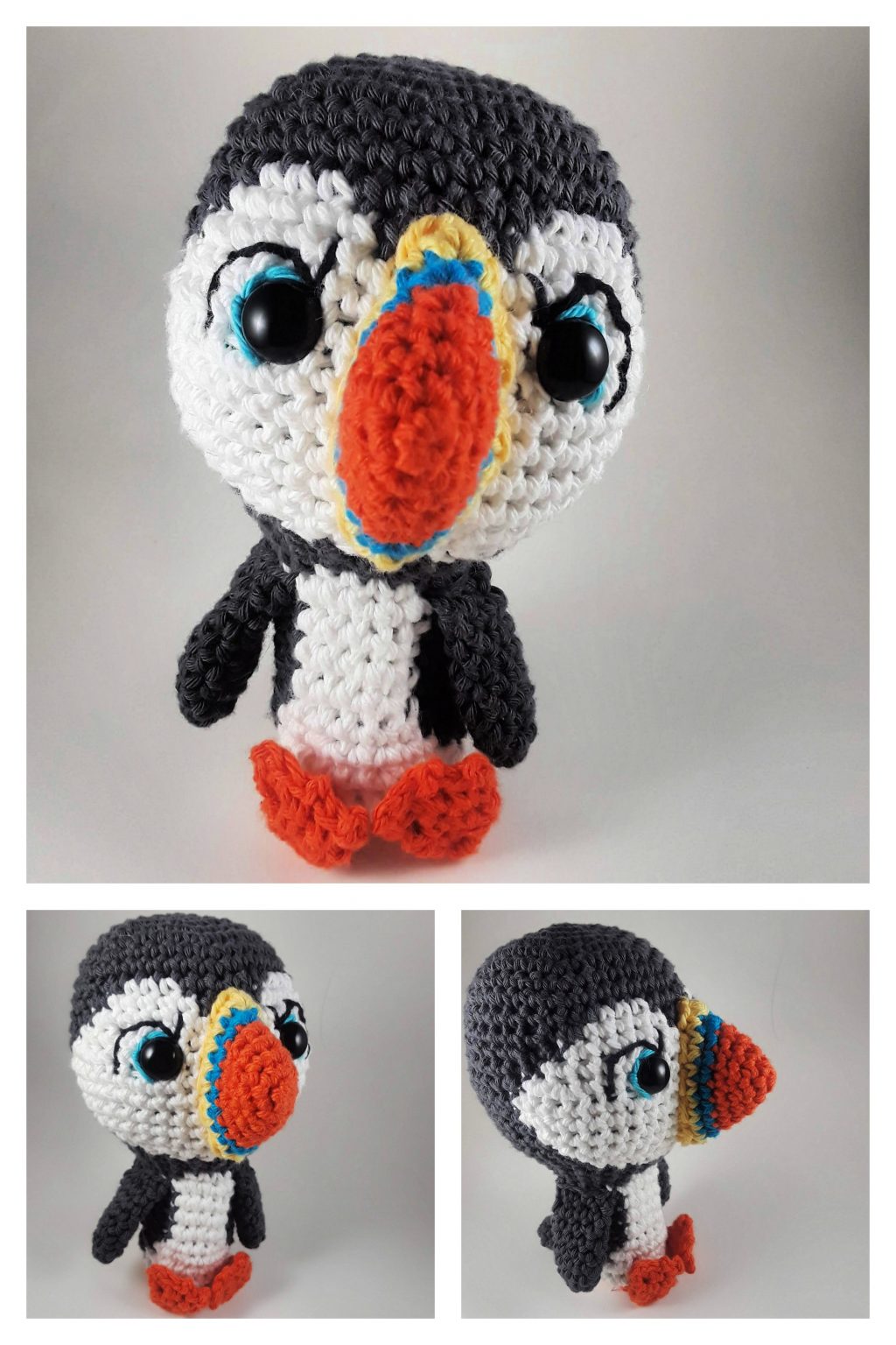 Amigurumi Puffin Free Pattern -1 – Free Amigurumi Patterns