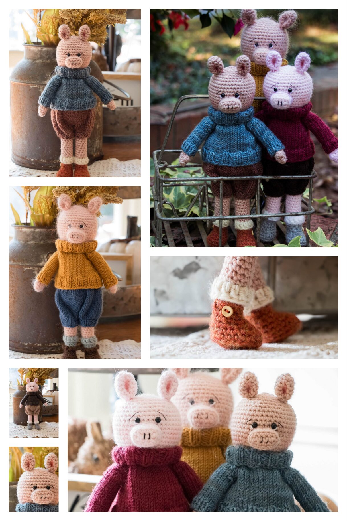 Amigurumi Piglet Keychain Free Pattern-1 – Free Amigurumi Patterns