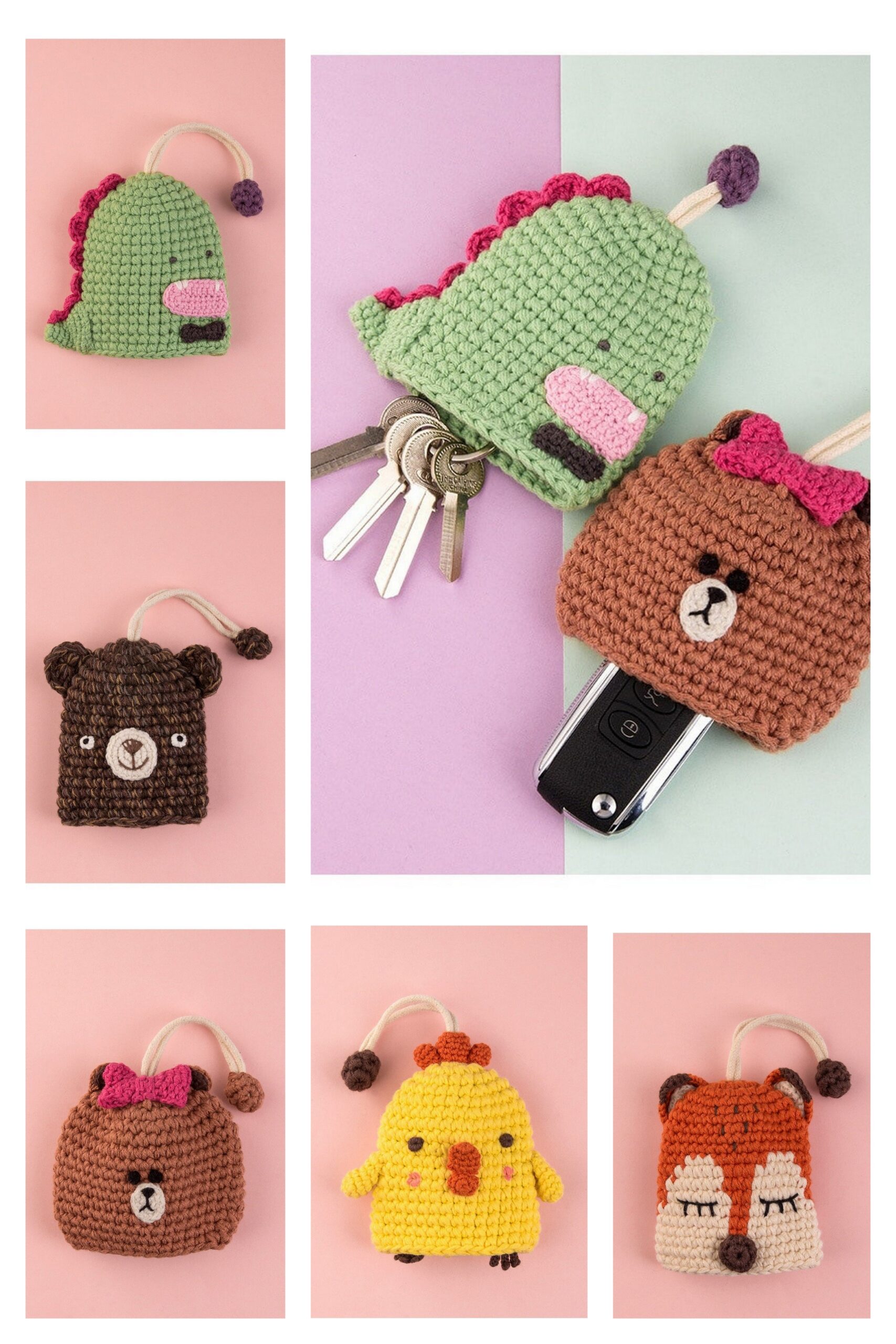 Amigurumi Sheep Keychain Free Pattern-1 – Free Amigurumi Patterns
