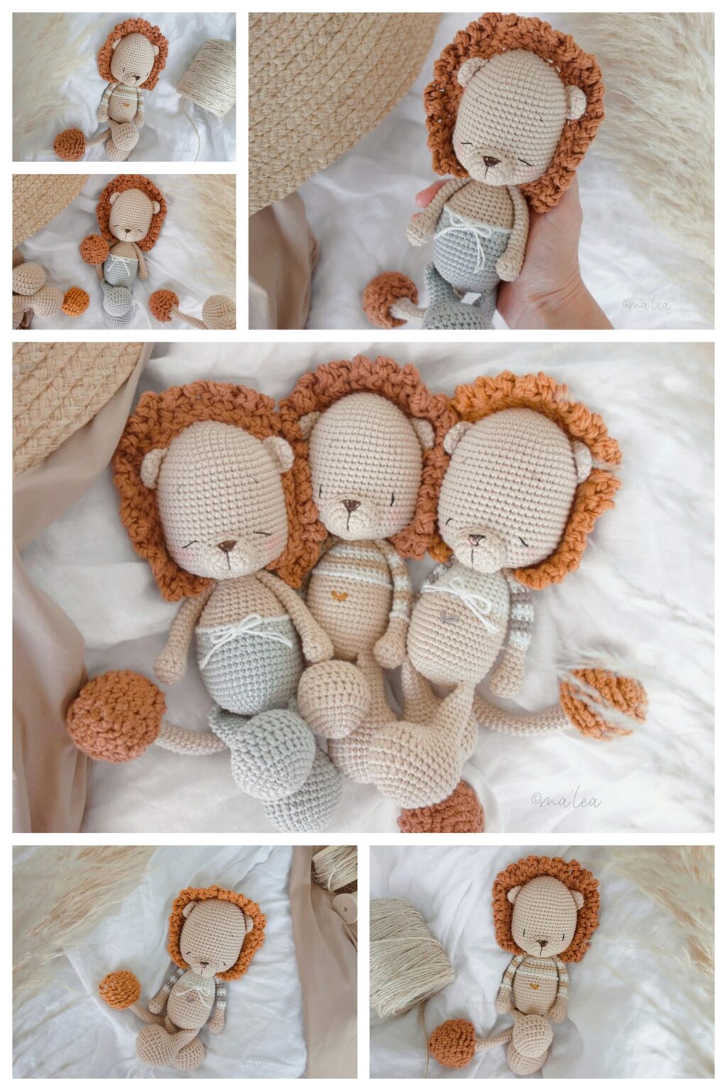 Amigurumi Tiny Lion Free Pattern-1 – Free Amigurumi Patterns