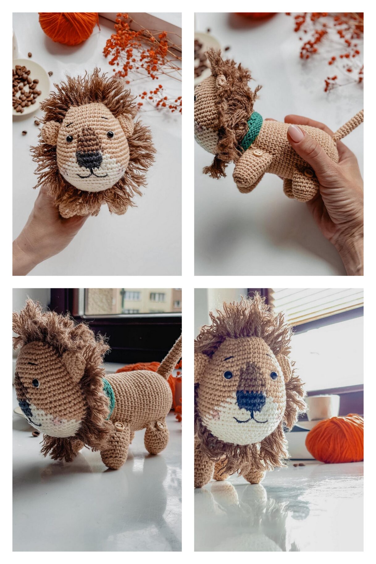 Amigurumi Tiny Lion Free Pattern-1 – Free Amigurumi Patterns