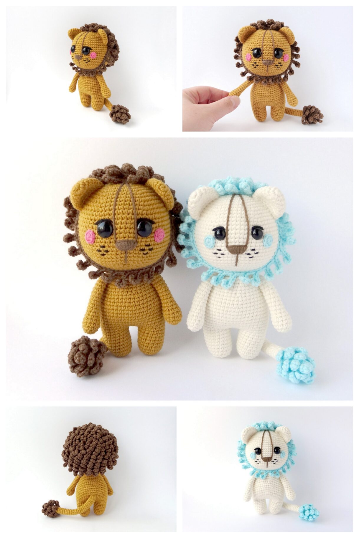 Amigurumi Tiny Lion Free Pattern-1 – Free Amigurumi Patterns