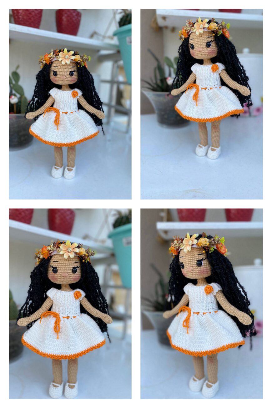 Amigurumi Yellow Duck Girl Free Pattern-1 – Free Amigurumi Patterns