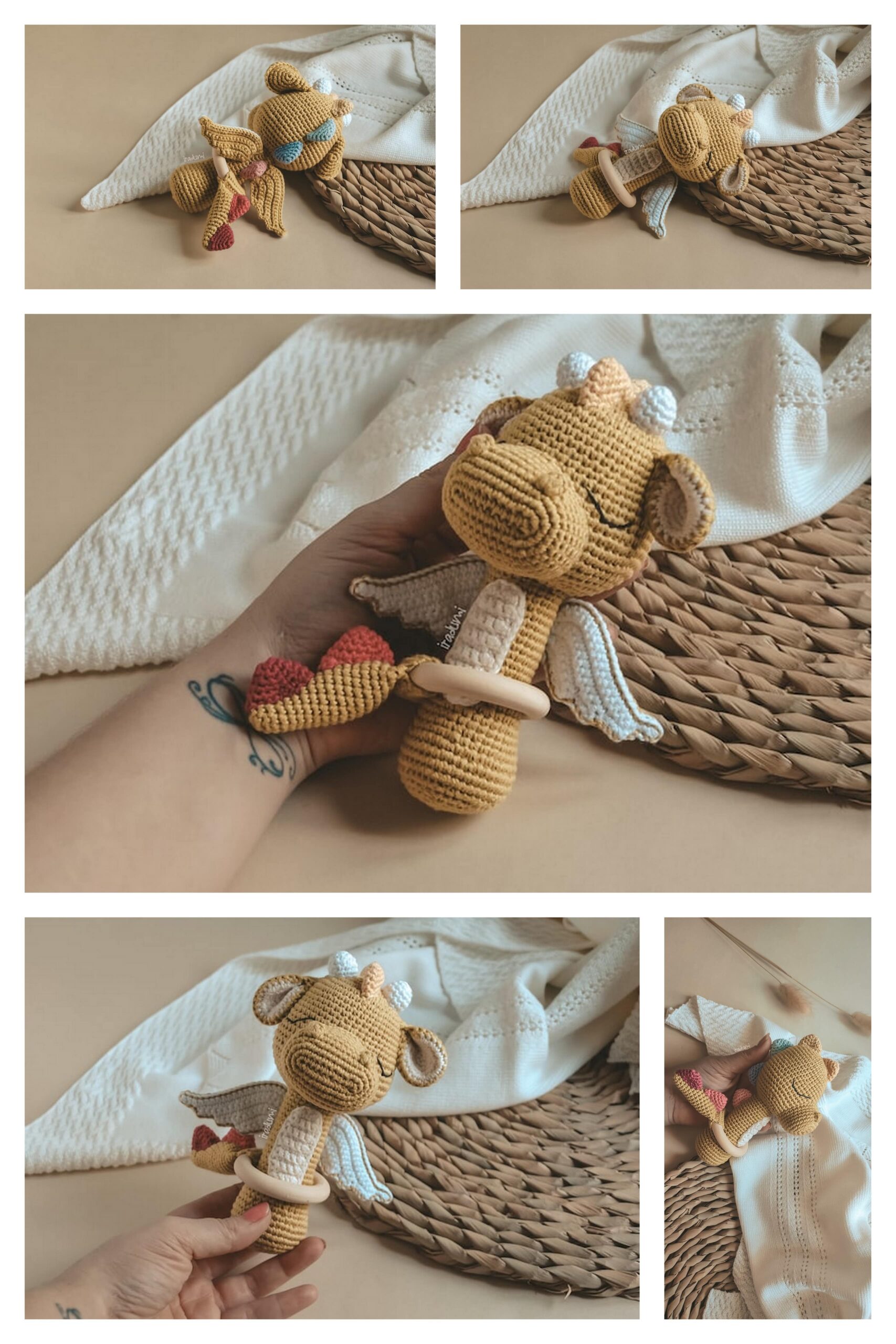 Amigurumi Bear Rattle Free Pattern-1 – Free Amigurumi Patterns