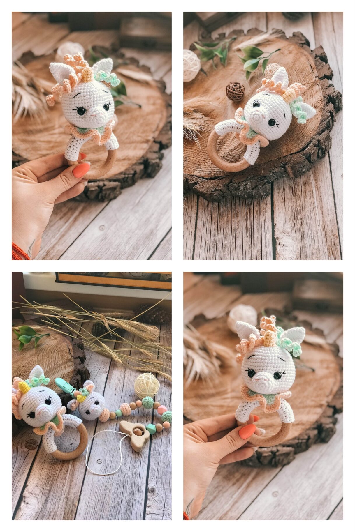 Amigurumi Bear Rattle Free Pattern-1 – Free Amigurumi Patterns