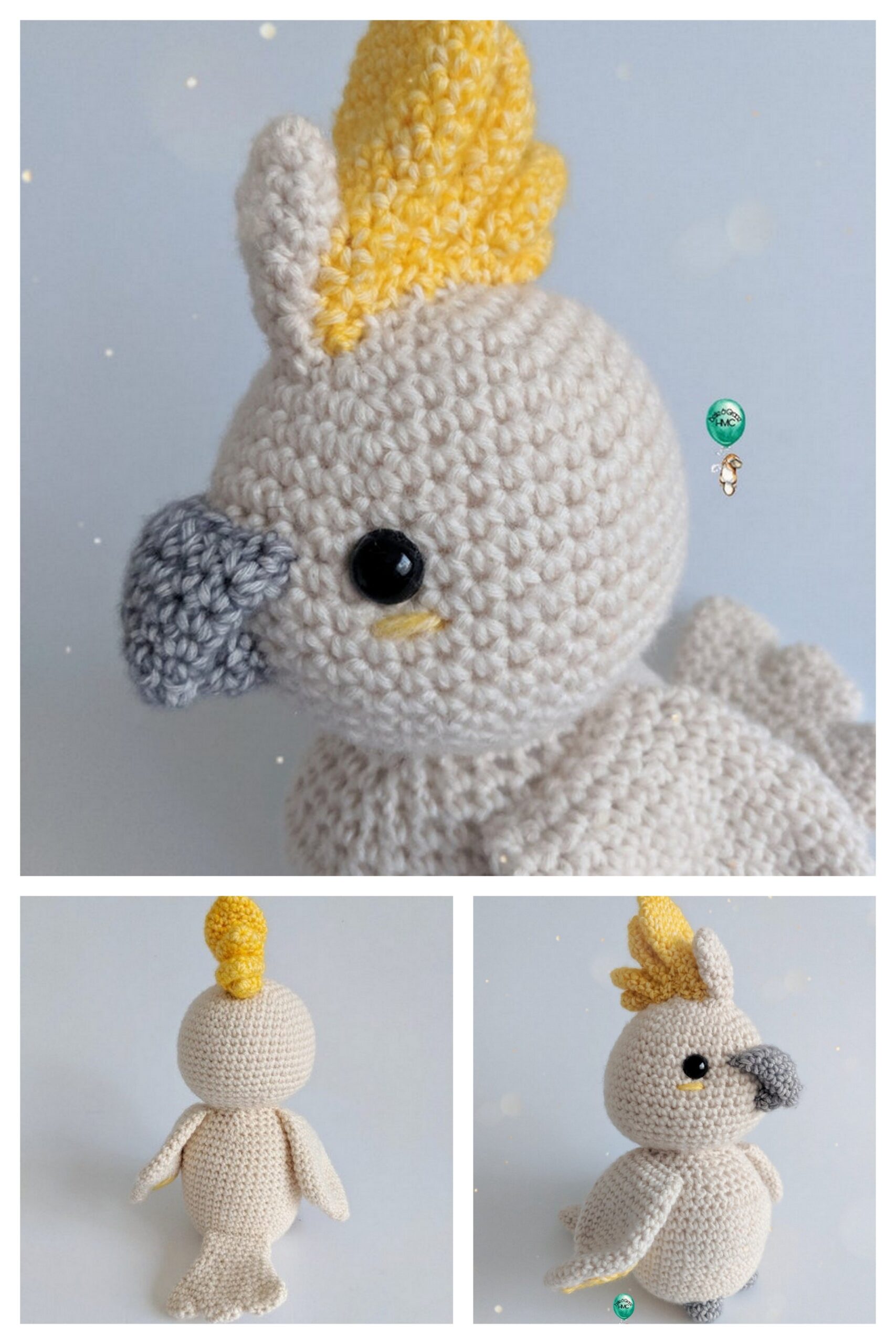Amigurumi Cute Bird Free Pattern-1 – Free Amigurumi Patterns