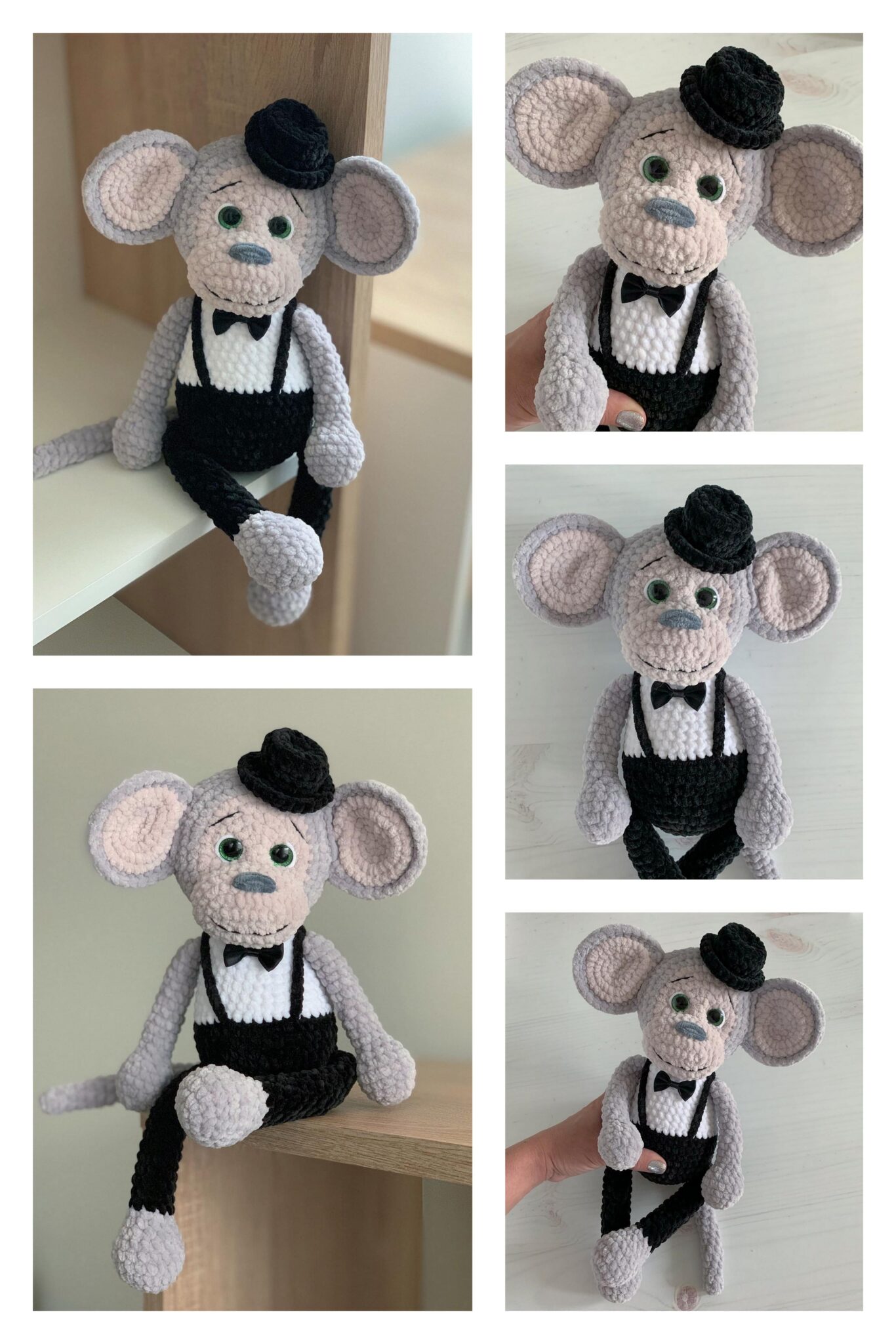Amigurumi Little Monkey Keychain Free Pattern-1 – Free Amigurumi Patterns