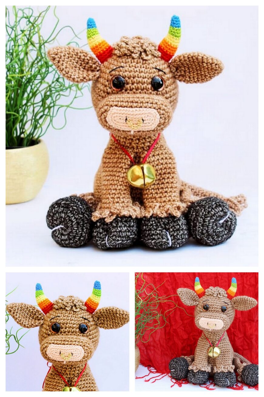 Amigurumi Golden Ox Bull Free Pattern-1 – Free Amigurumi Patterns