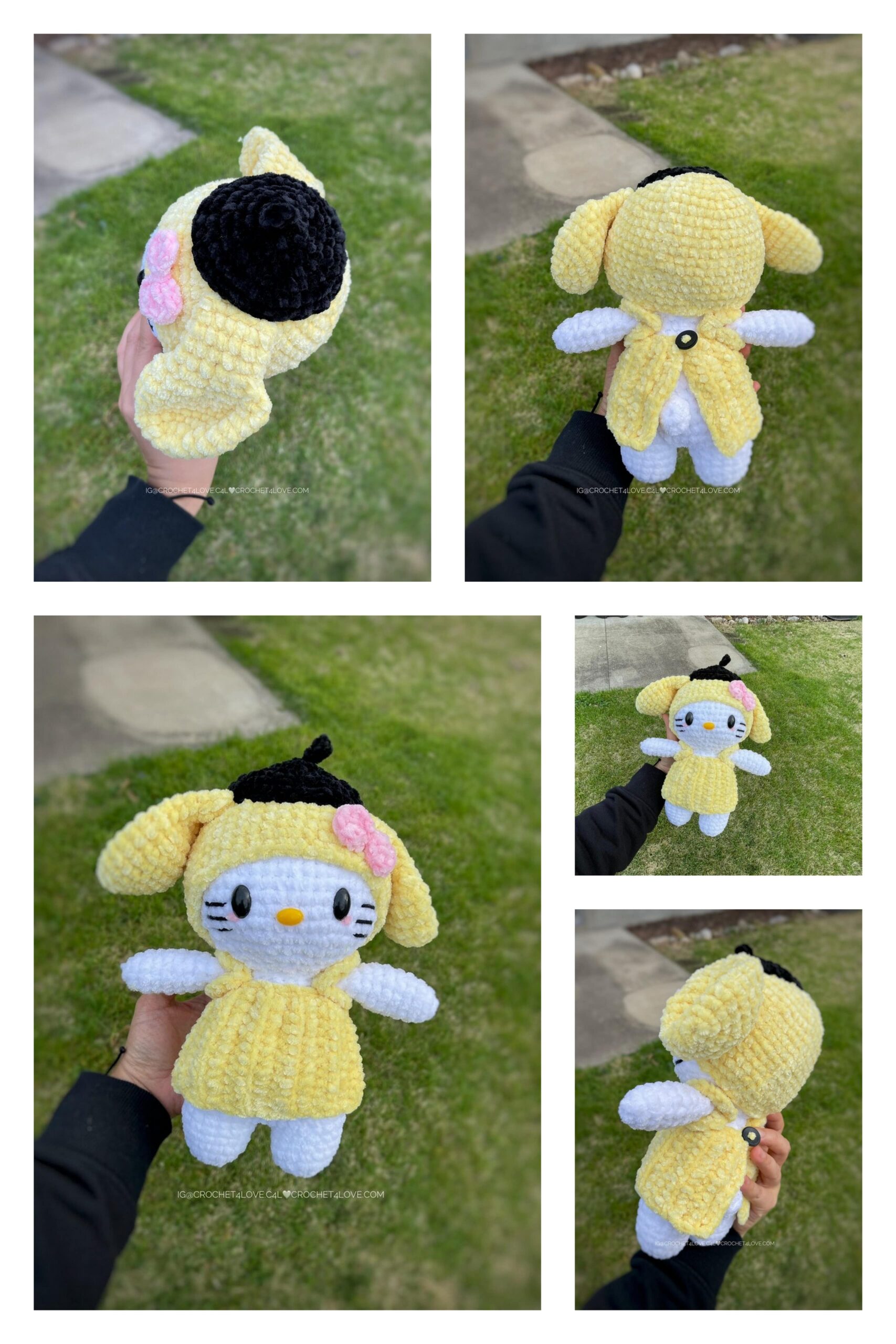 Amigurumi Hello Kitty Crochet Free Pattern-1 – Free Amigurumi Patterns