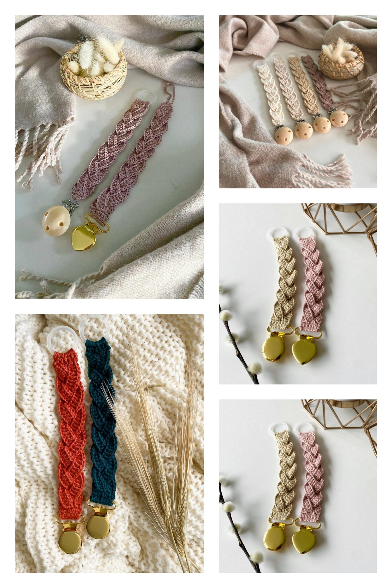 Amigurumi Lion Pacifier Clip Free Pattern-3 – Free Amigurumi Patterns