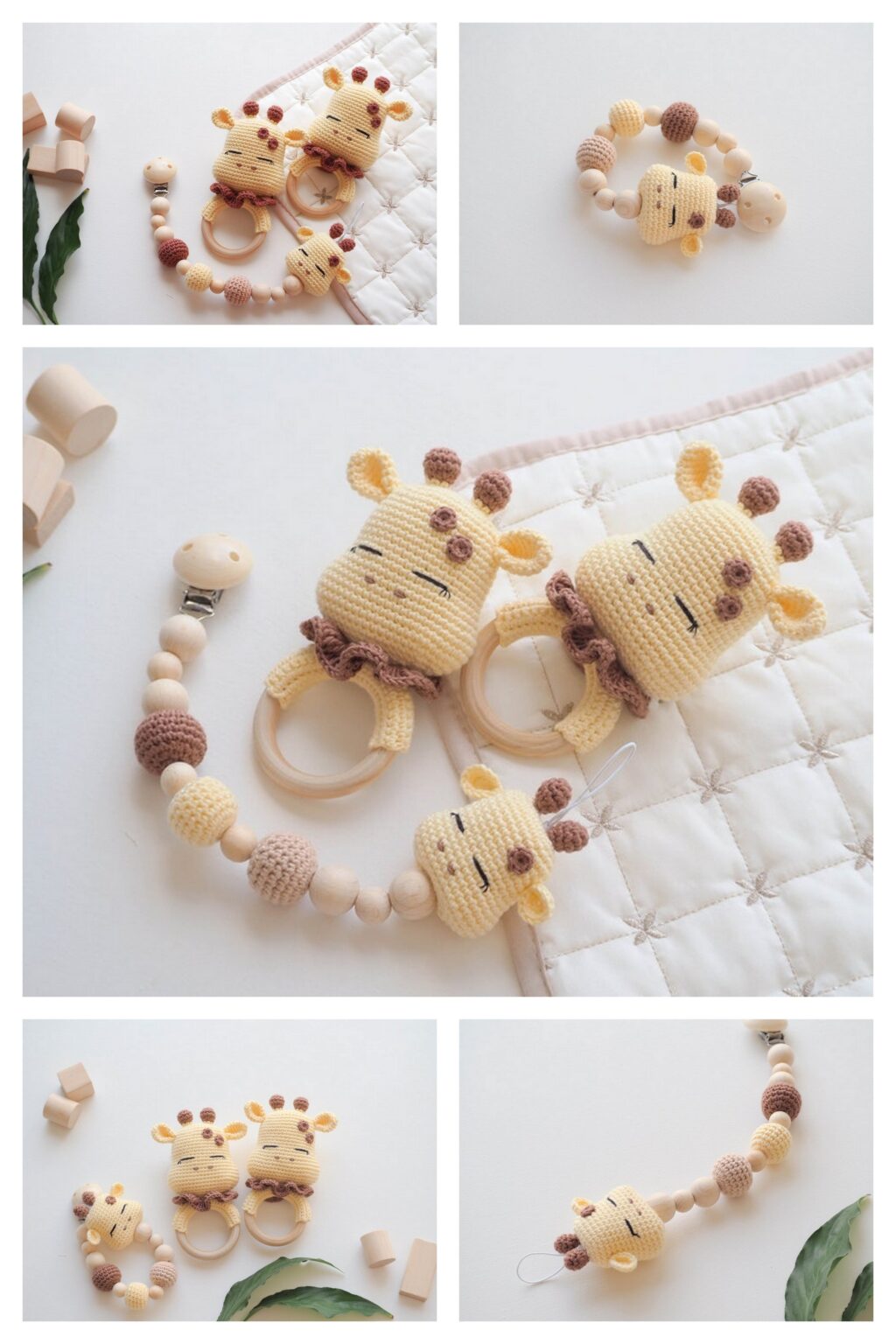 Amigurumi Lion Pacifier Clip Free Pattern-3 – Free Amigurumi Patterns