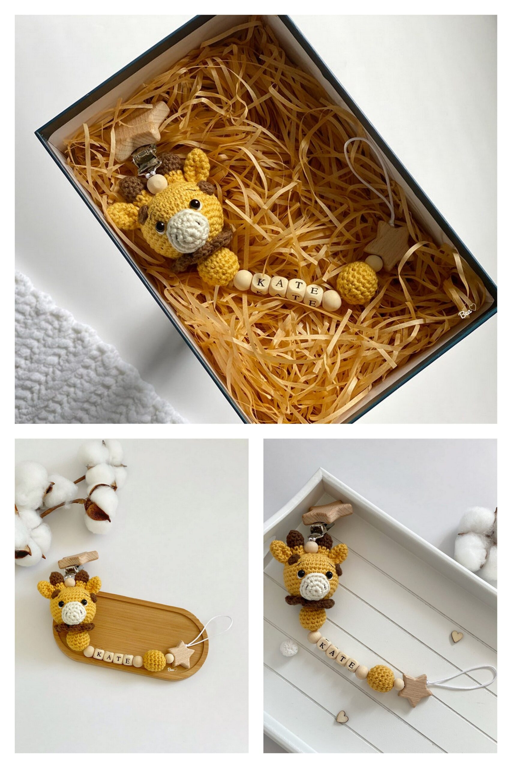 Amigurumi Lion Pacifier Clip Free Pattern-3 – Free Amigurumi Patterns