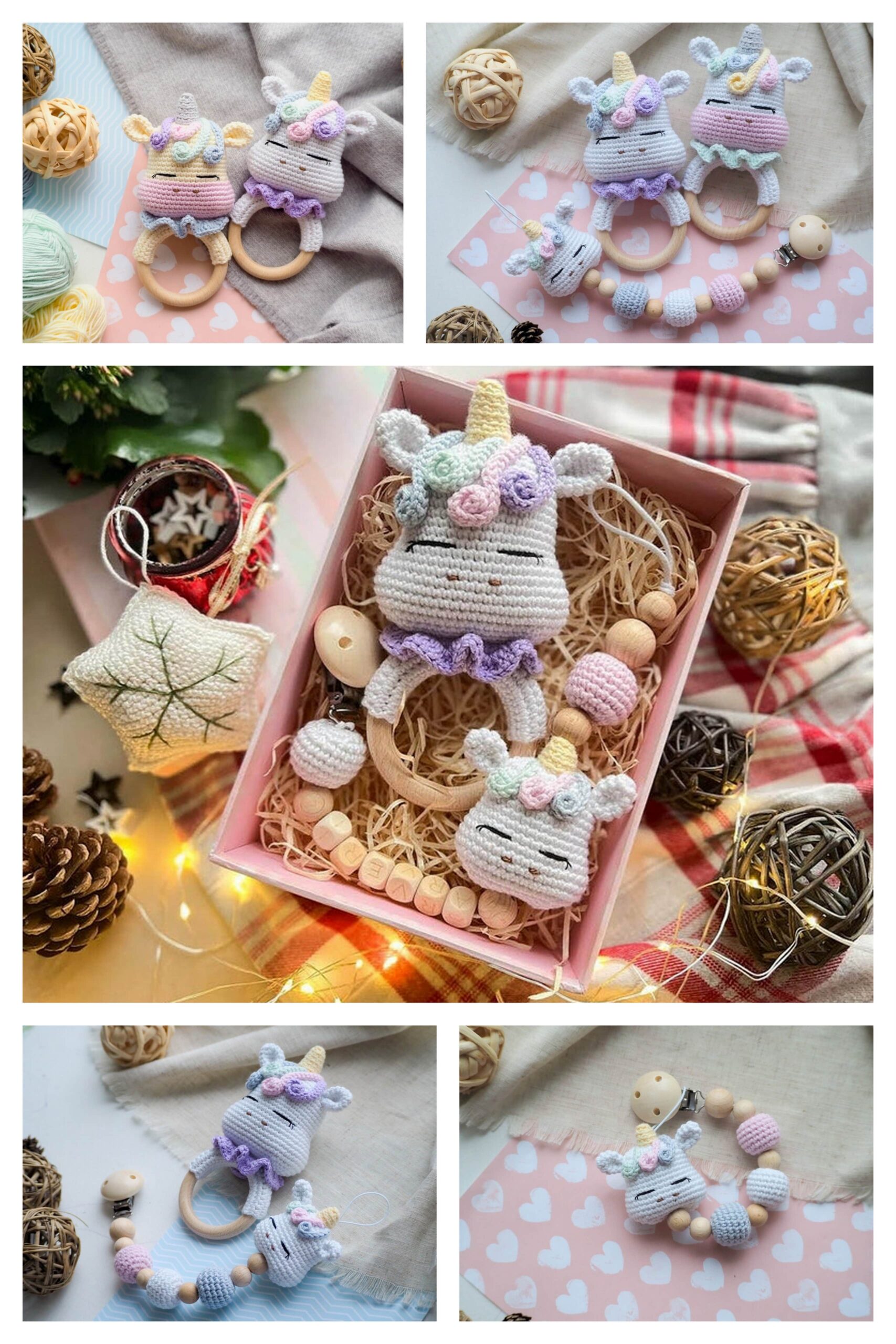 Amigurumi Lion Pacifier Clip Free Pattern-3 – Free Amigurumi Patterns