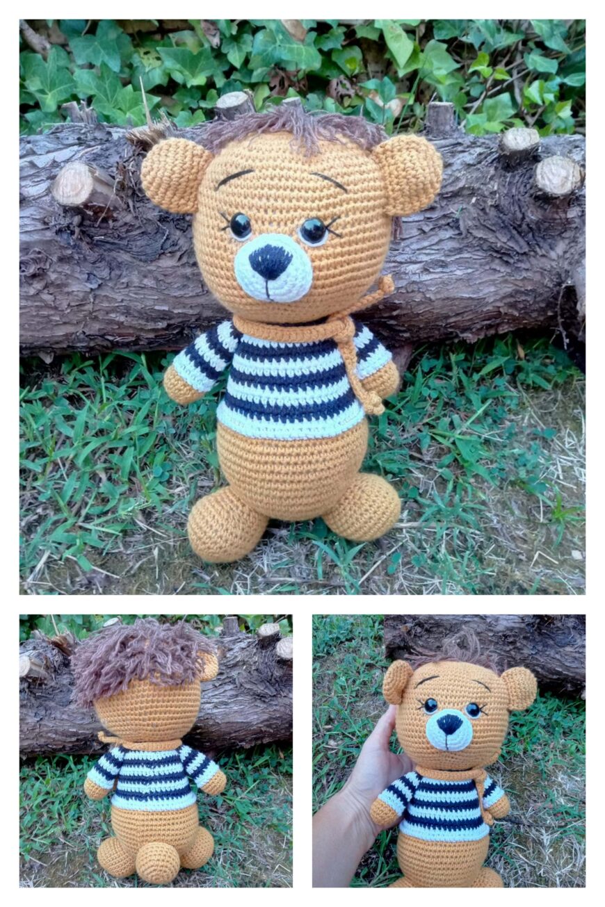 Amigurumi Niko the Bear Free Pattern-1 – Free Amigurumi Patterns