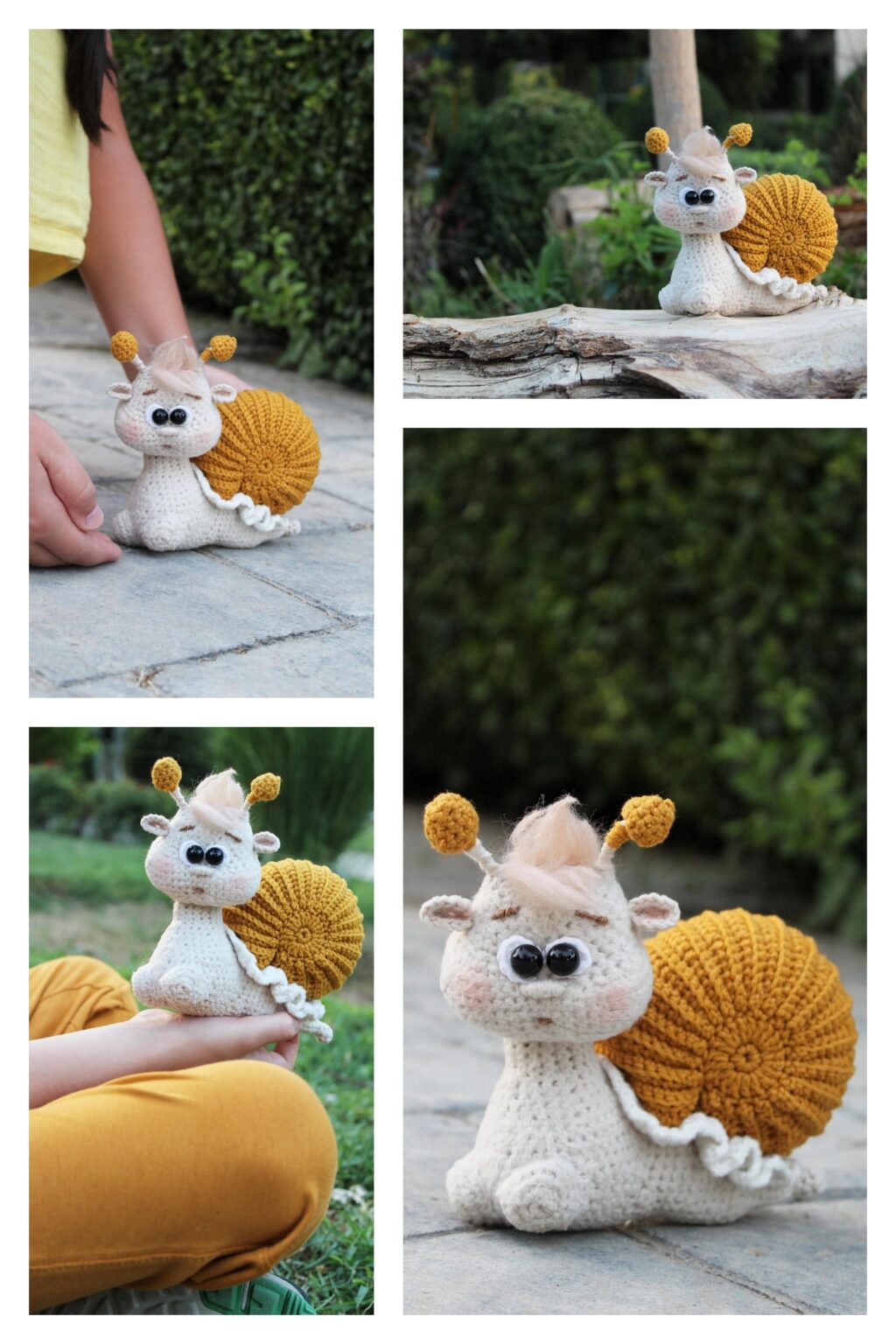 Amigurumi Pumpkin Snail Free Pattern-1 – Free Amigurumi Patterns