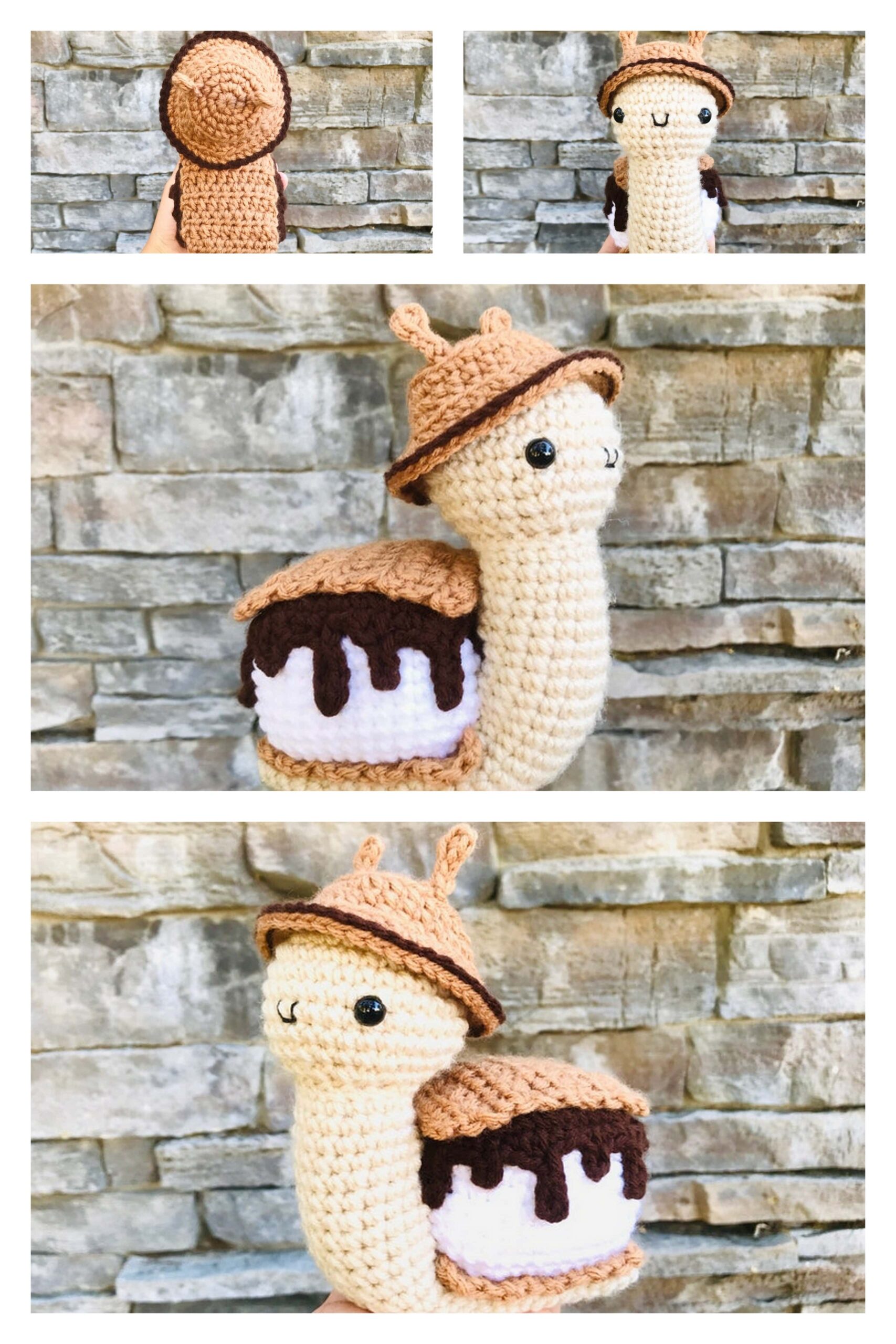 Amigurumi Pumpkin Snail Free Pattern-1 – Free Amigurumi Patterns