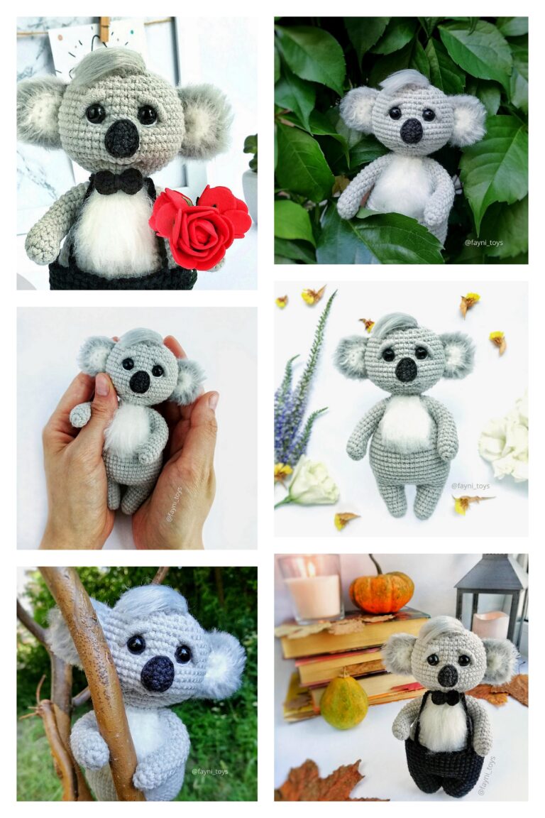 Amigurumi Small Koala Free Pattern-1 – Free Amigurumi Patterns