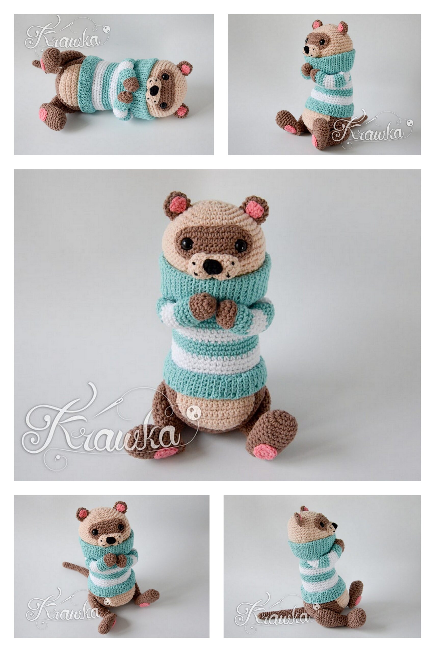 Amigurumi Speedy the Ferret Free Pattern-1 – Free Amigurumi Patterns