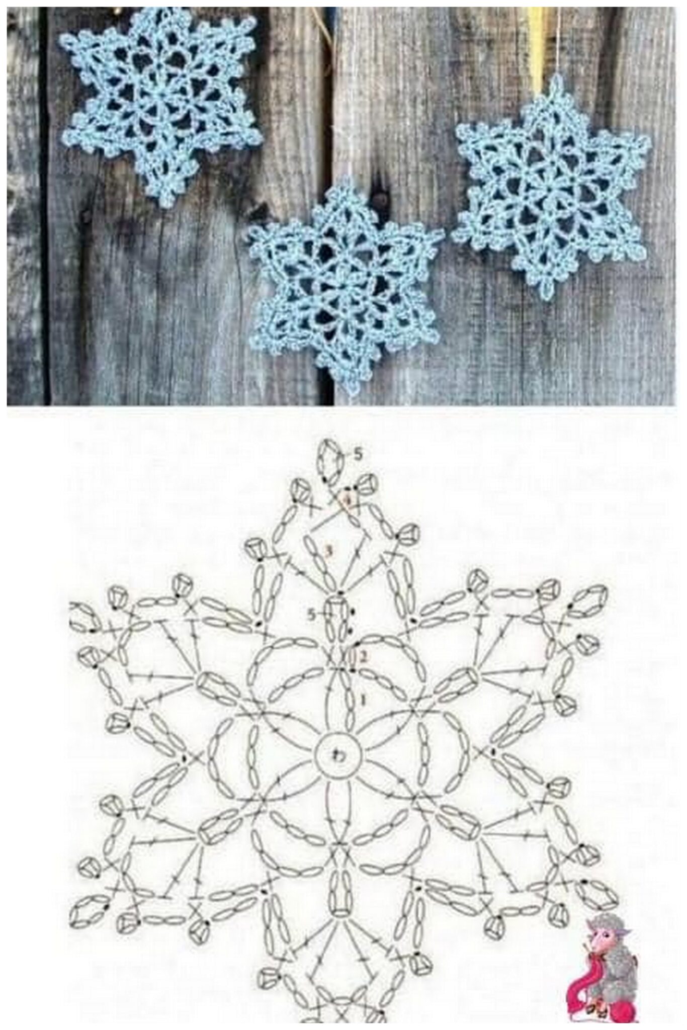 Amigurumi Antarctica Snowflake Free Pattern-1 – Free Amigurumi Patterns