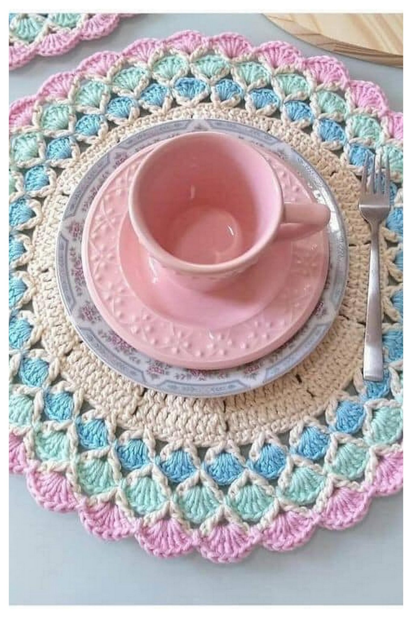 Amigurumi Sunflower Crochet Placemat Free Pattern-1 – Free Amigurumi ...