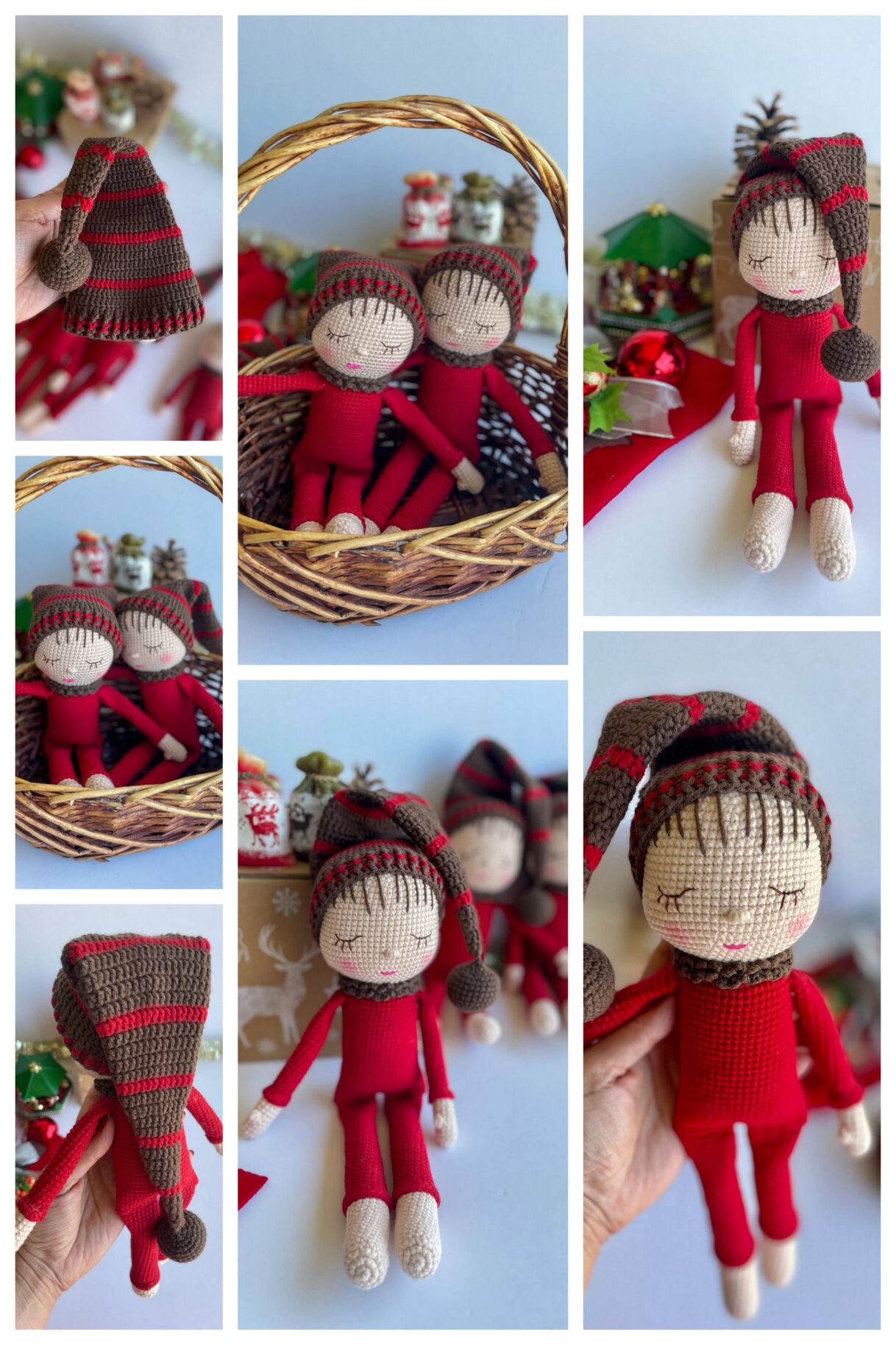 Amigurumi Christmas Elf Doll Free Pattern-1 – Free Amigurumi Patterns