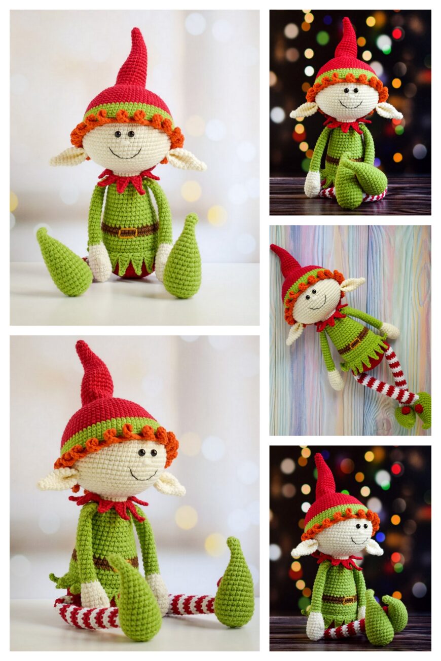 Amigurumi Christmas Elf Doll Free Pattern-1 – Free Amigurumi Patterns