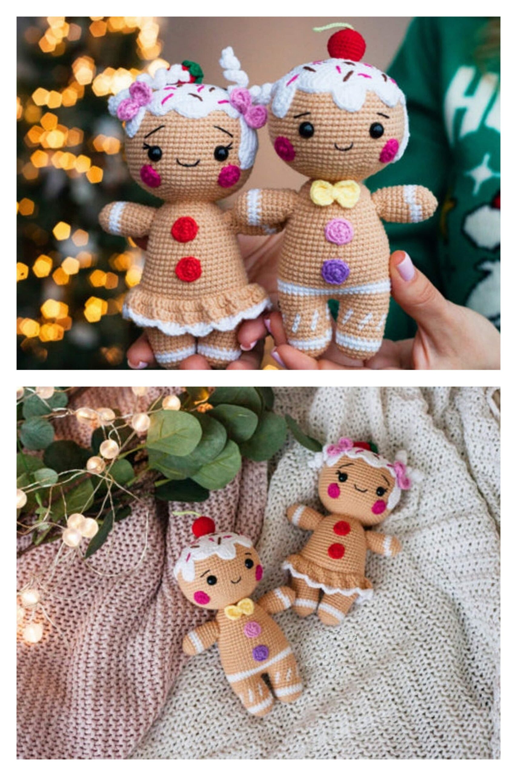 Amigurumi Gingerbread Man Free Pattern-2 – Free Amigurumi Patterns