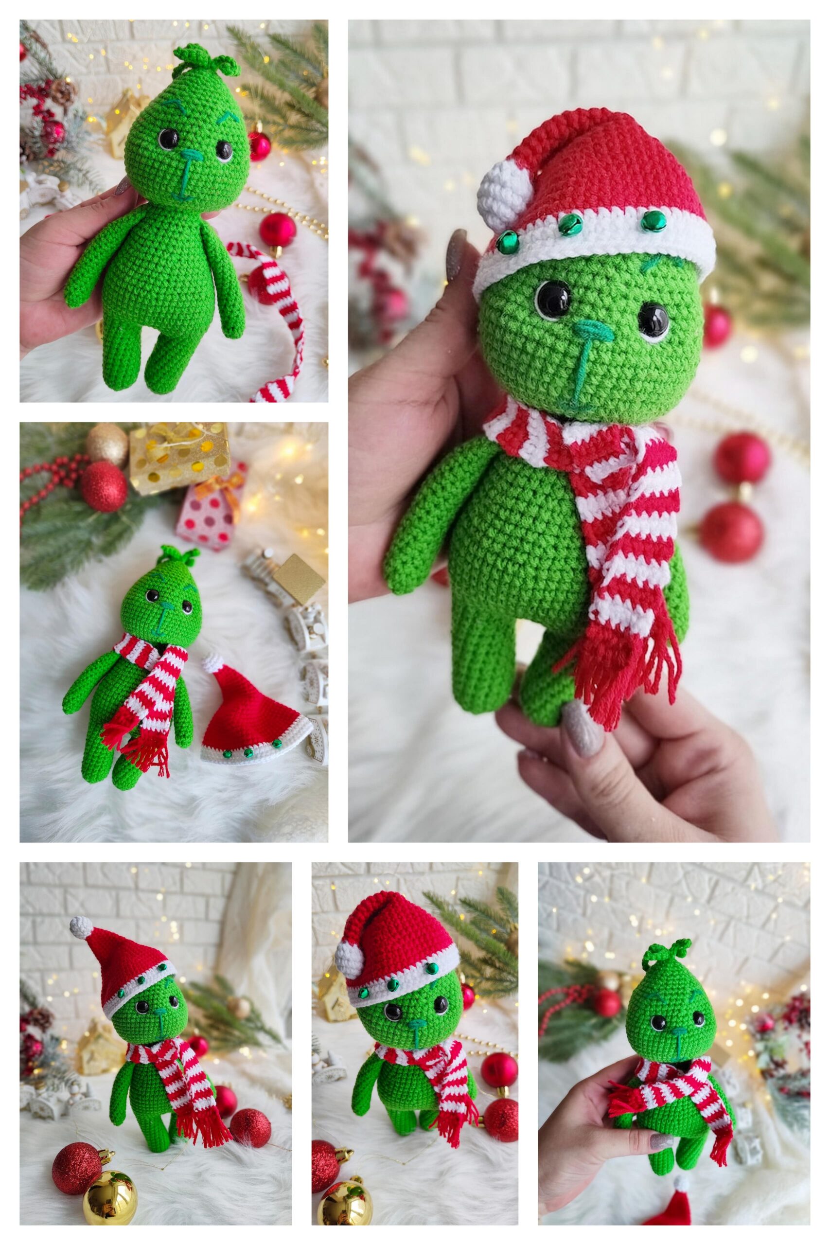 Amigurumi Happy Grinch Free Pattern-1 – Free Amigurumi Patterns