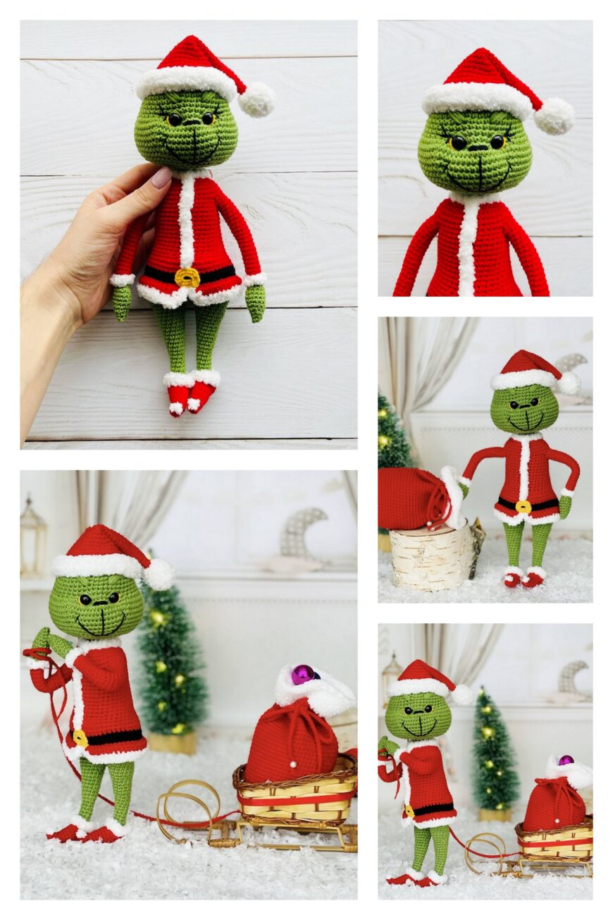 Amigurumi Happy Grinch Free Pattern-1 – Free Amigurumi Patterns