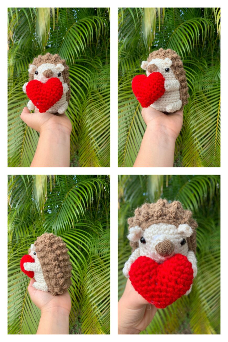 Amigurumi Happy Hedgehog Free Pattern-2 – Free Amigurumi Patterns