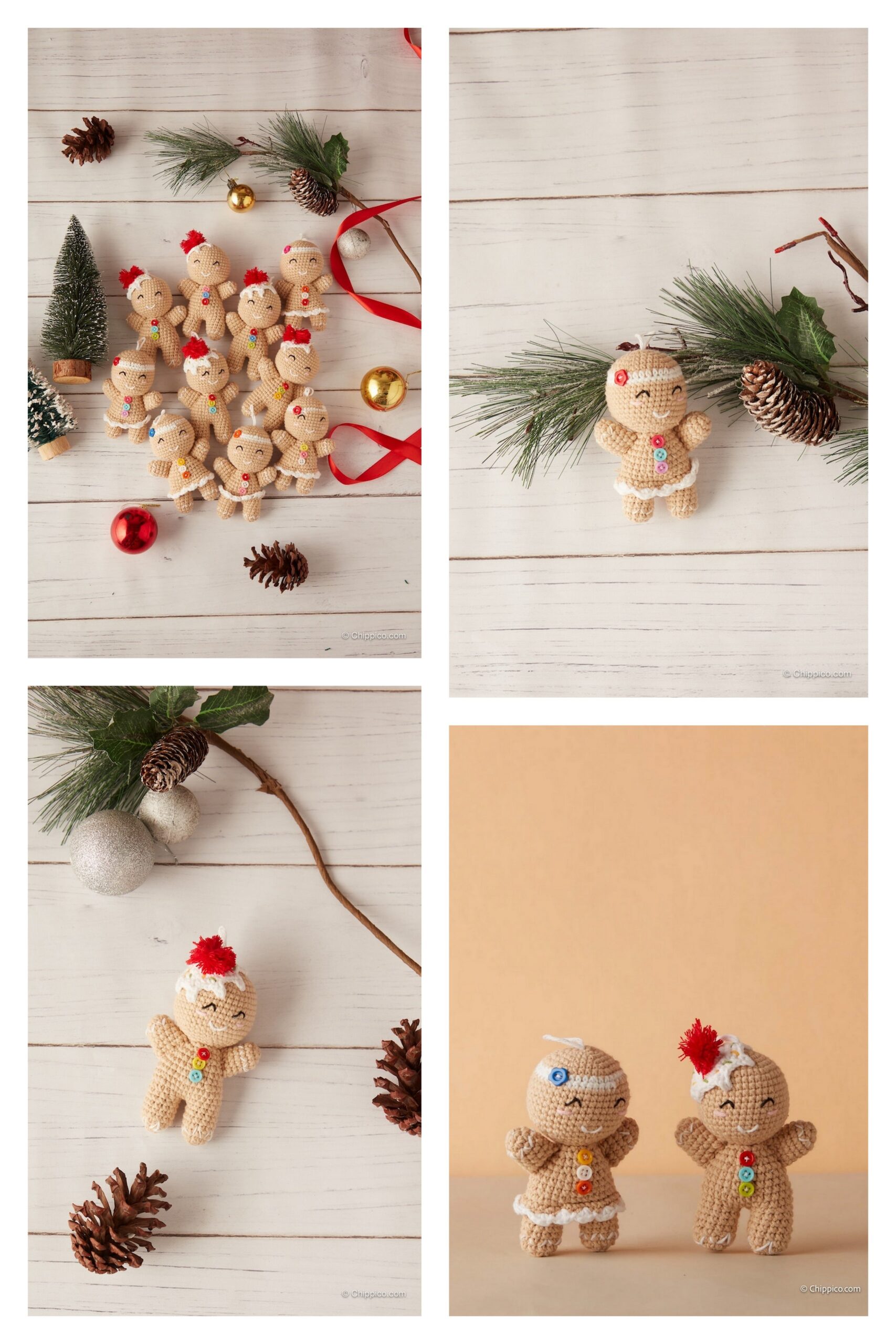 Amigurumi Mini Gingerbread Man Free Pattern-3 – Free Amigurumi Patterns