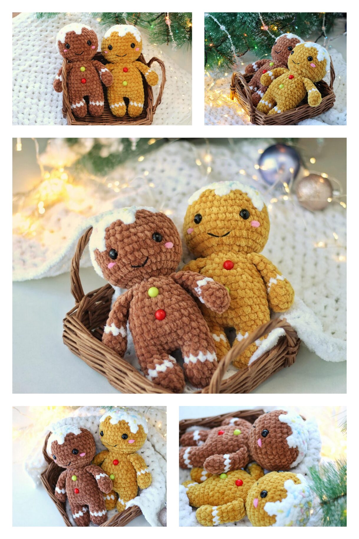 Amigurumi Mini Gingerbread Man Free Pattern-3 – Free Amigurumi Patterns