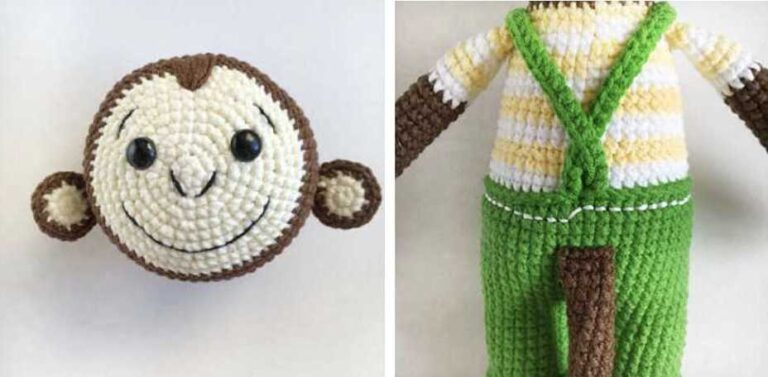 Amigurumi Monkey Dudu Free Pattern-3 – Free Amigurumi Patterns